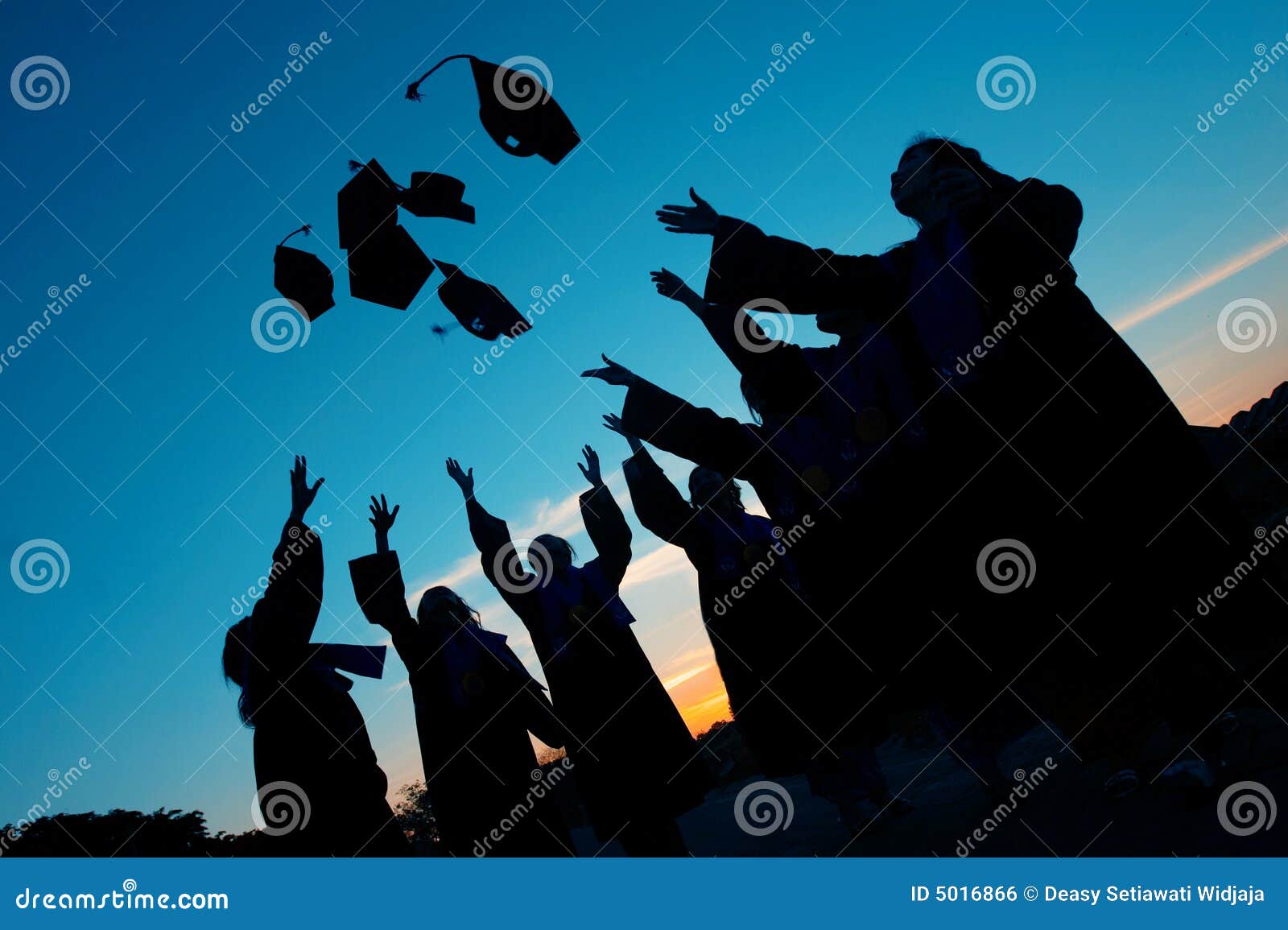 Graduation day stock photo. Image of delighted, graduation - 5016866