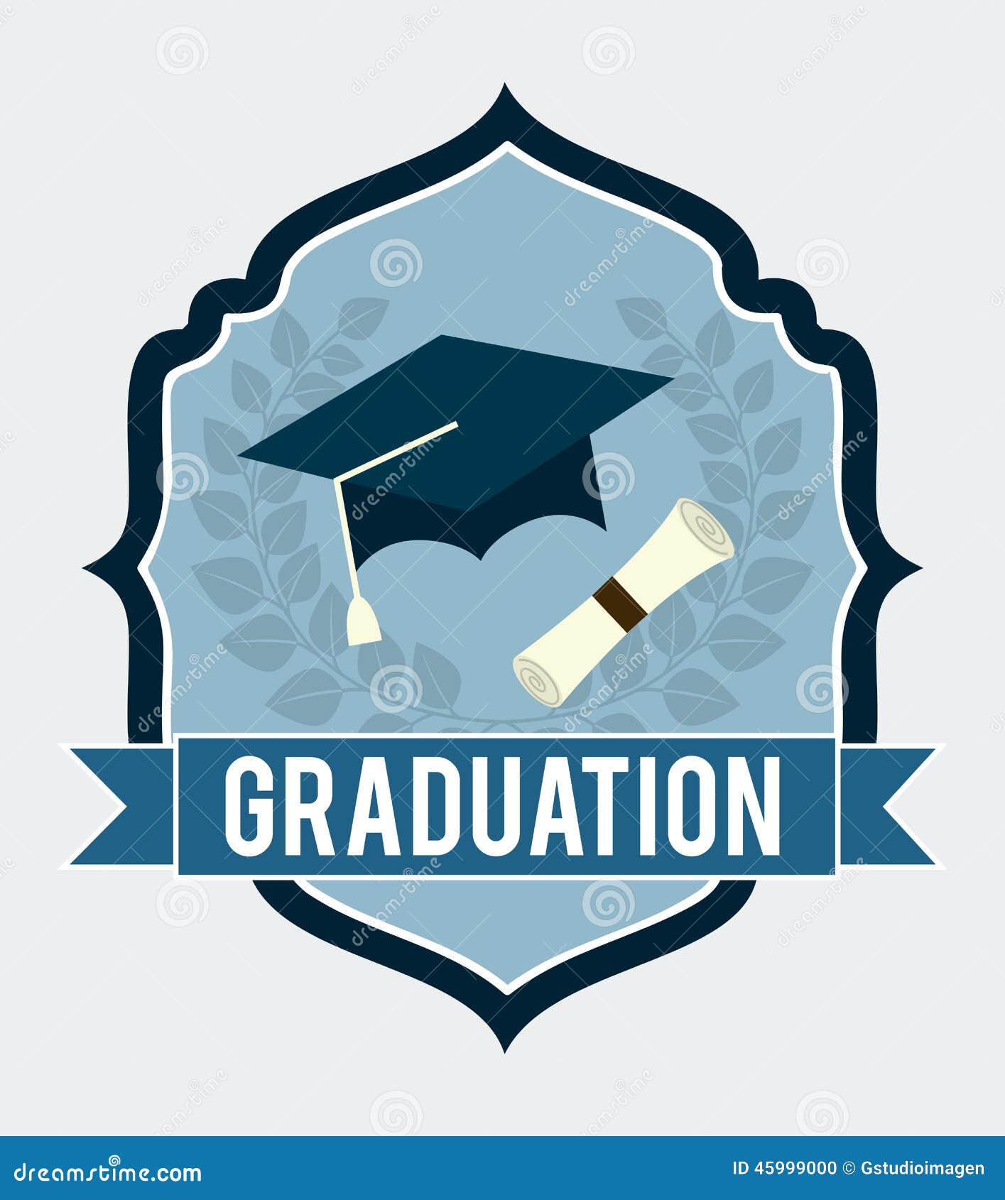 Graduation design stock vector. Illustration of congratulations - 45999000