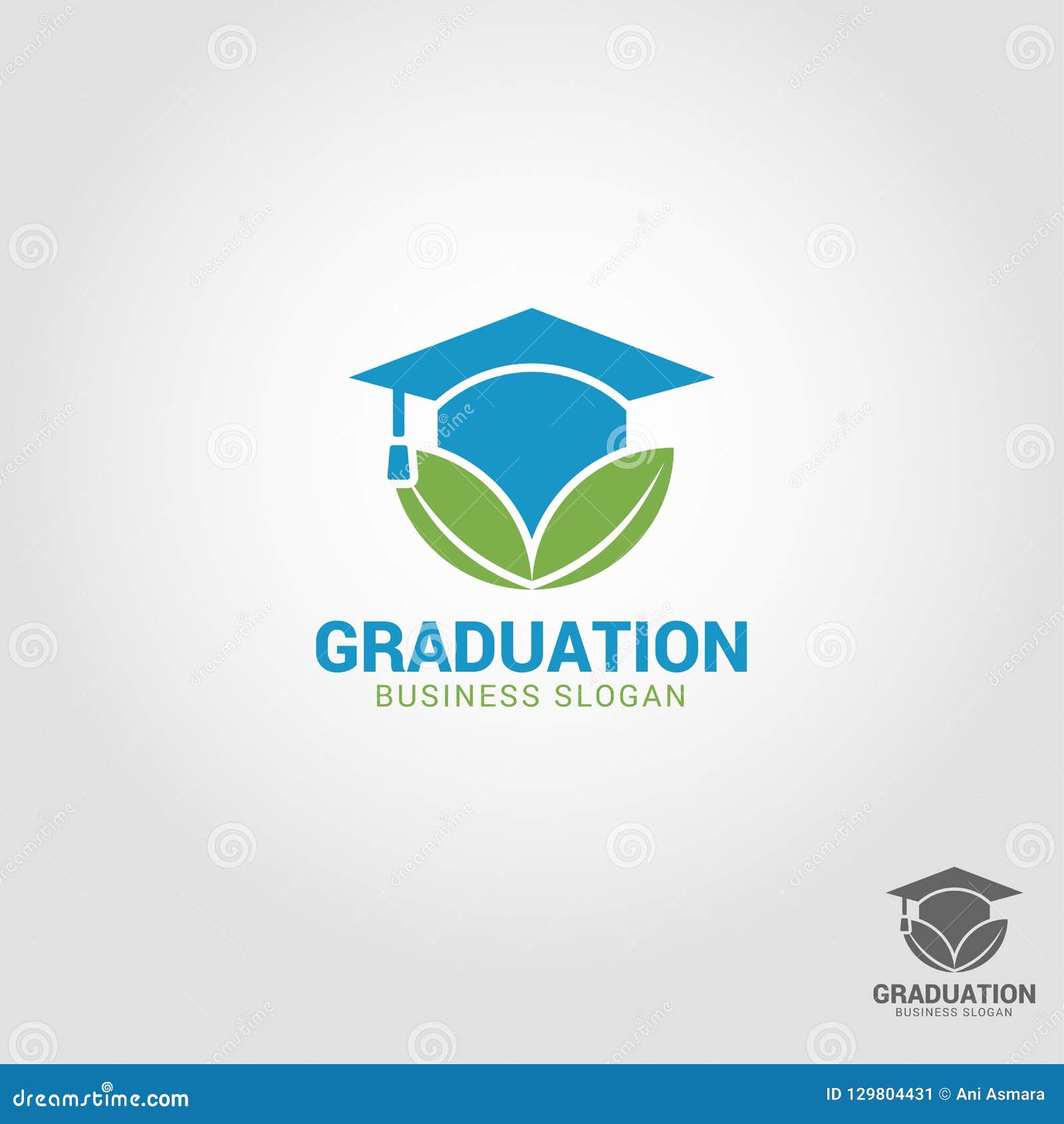 Graduation - Education Logo Stock Vector - Illustration of logo ...