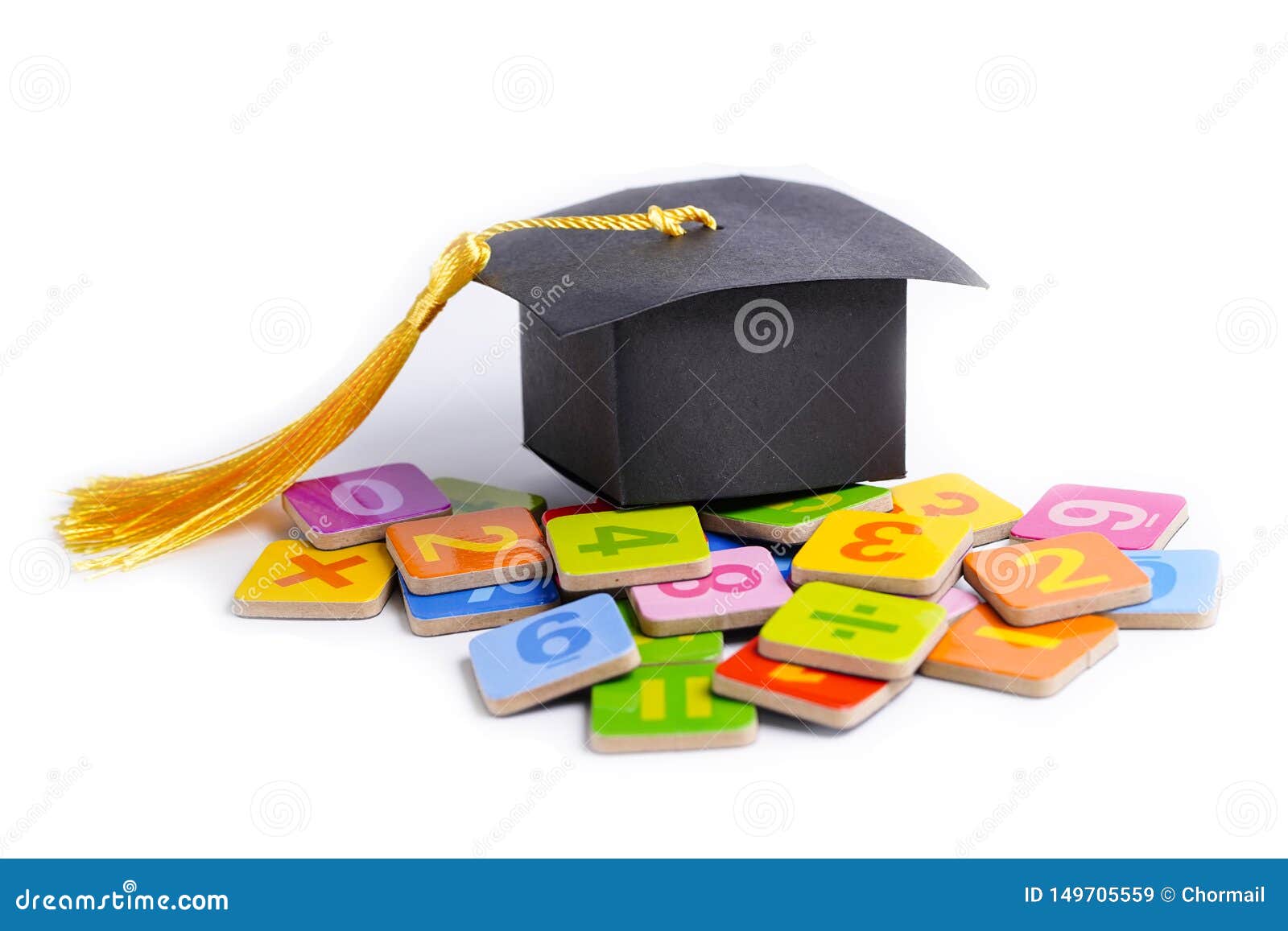 Kindergarten Graduation. Happy Mom And Daughter Smiling Happily Royalty ...