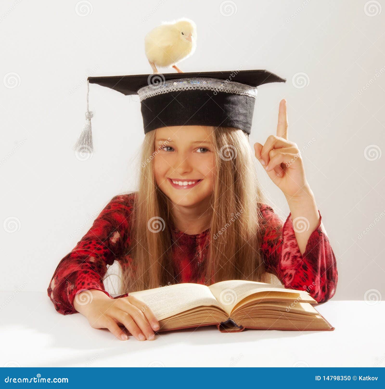 Graduation girl stock photo. Image of girl, concept, face - 14798350
