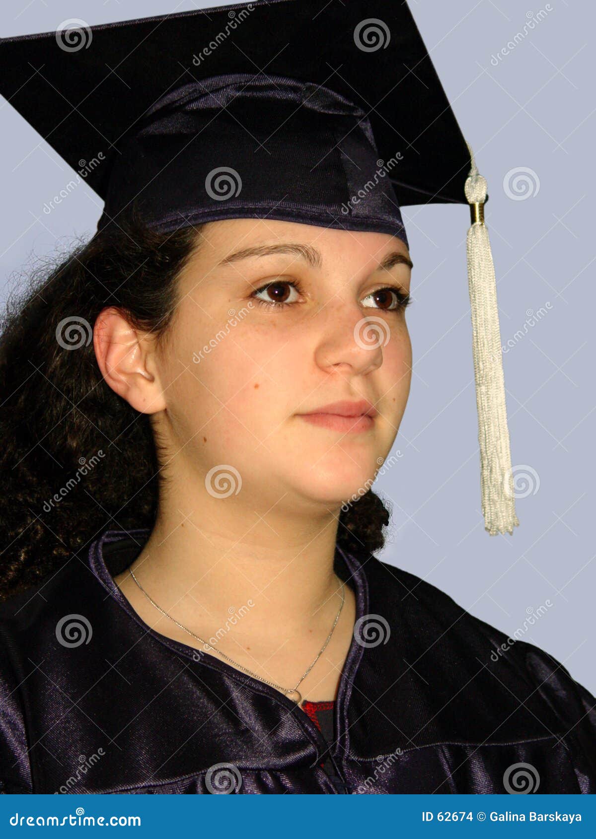 Graduation girl stock photo. Image of college, portrait - 62674