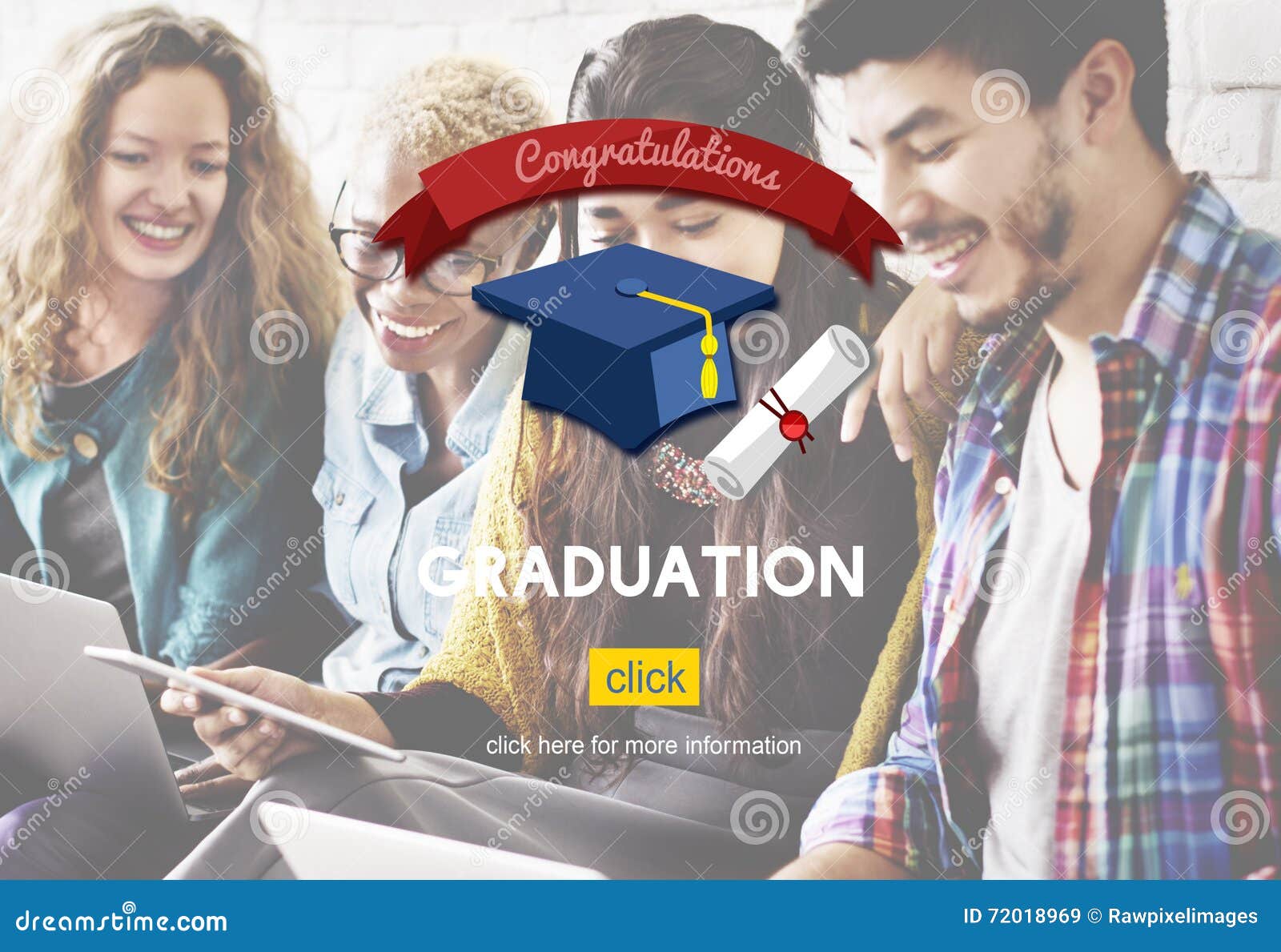 Graduation Graduate Education Academic College Concept Stock Image ...