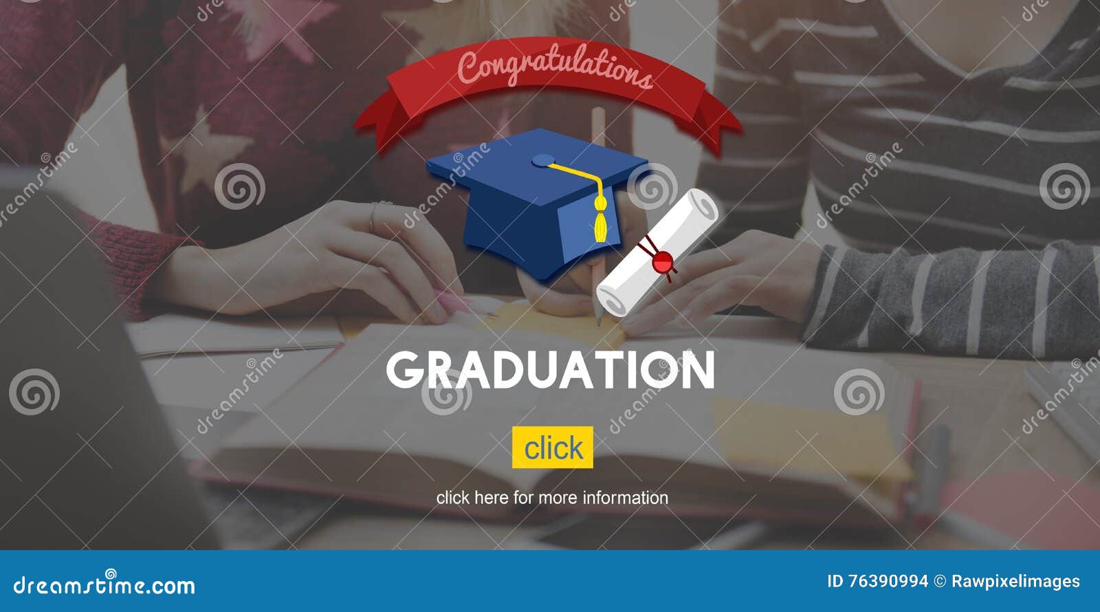 Graduation Graduate Education Academic College Concept Stock Photo ...