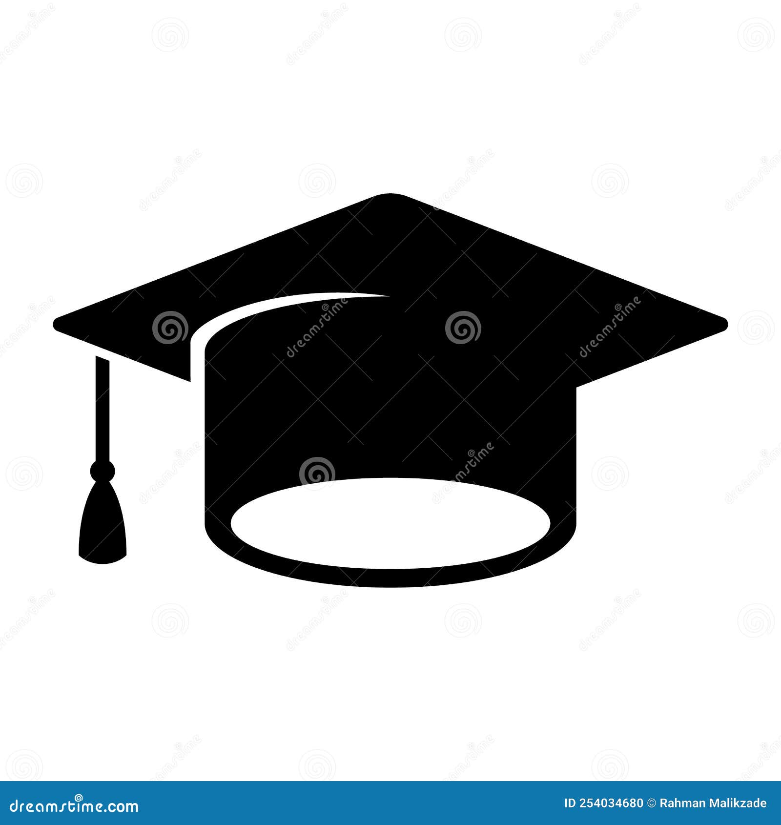 Graduation or Graduate Icon. Students Cap, Education Vector ...