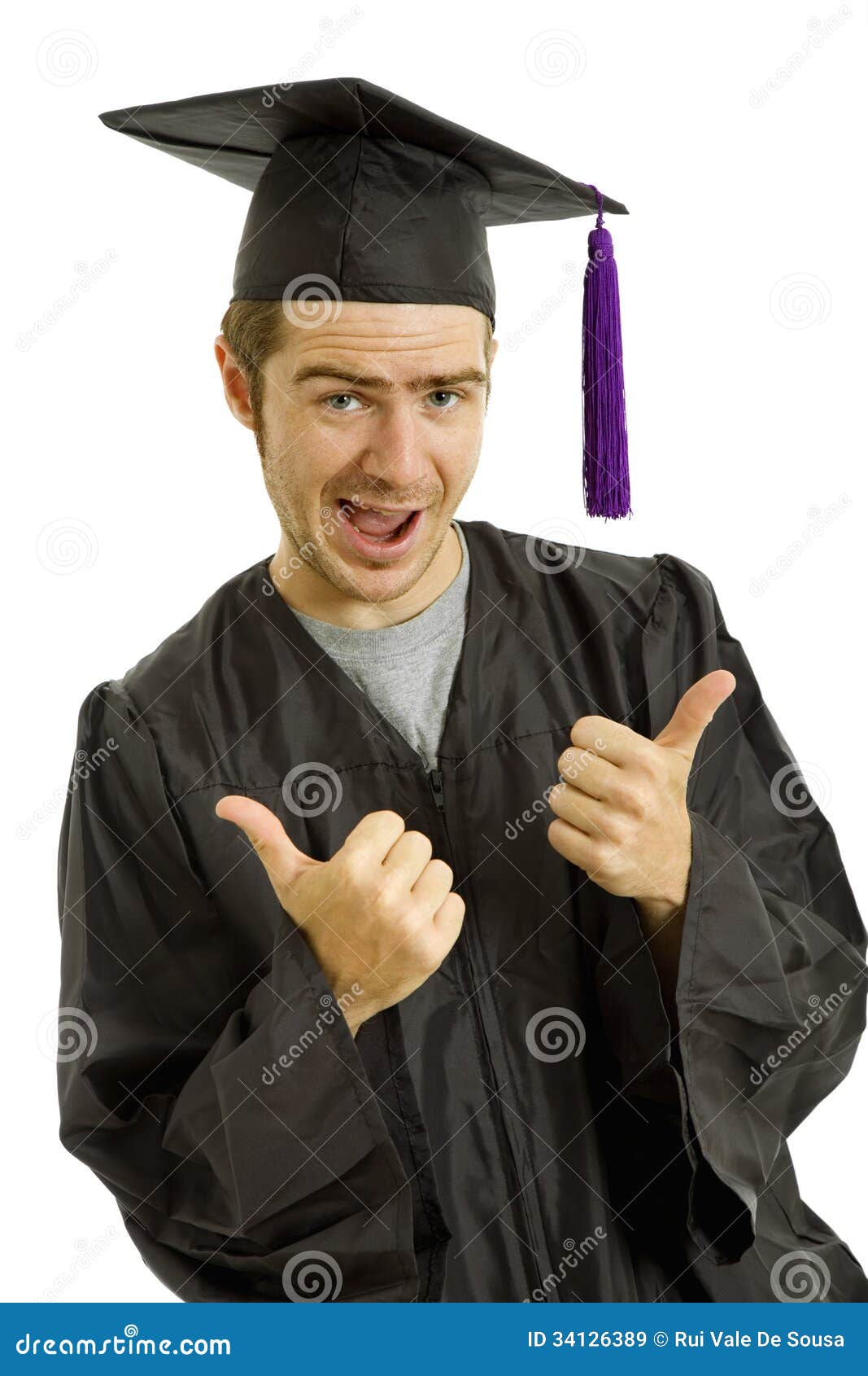 Graduation stock image. Image of ceremony, portrait, person - 34126389