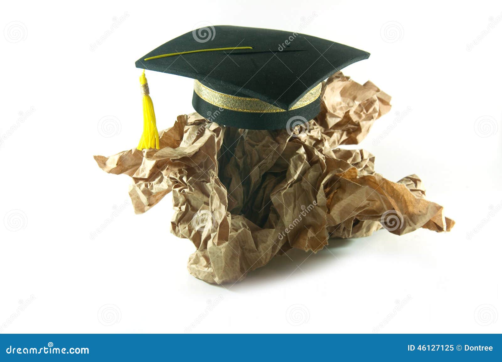 Graduation hat stock image. Image of abstract, textured - 46127125