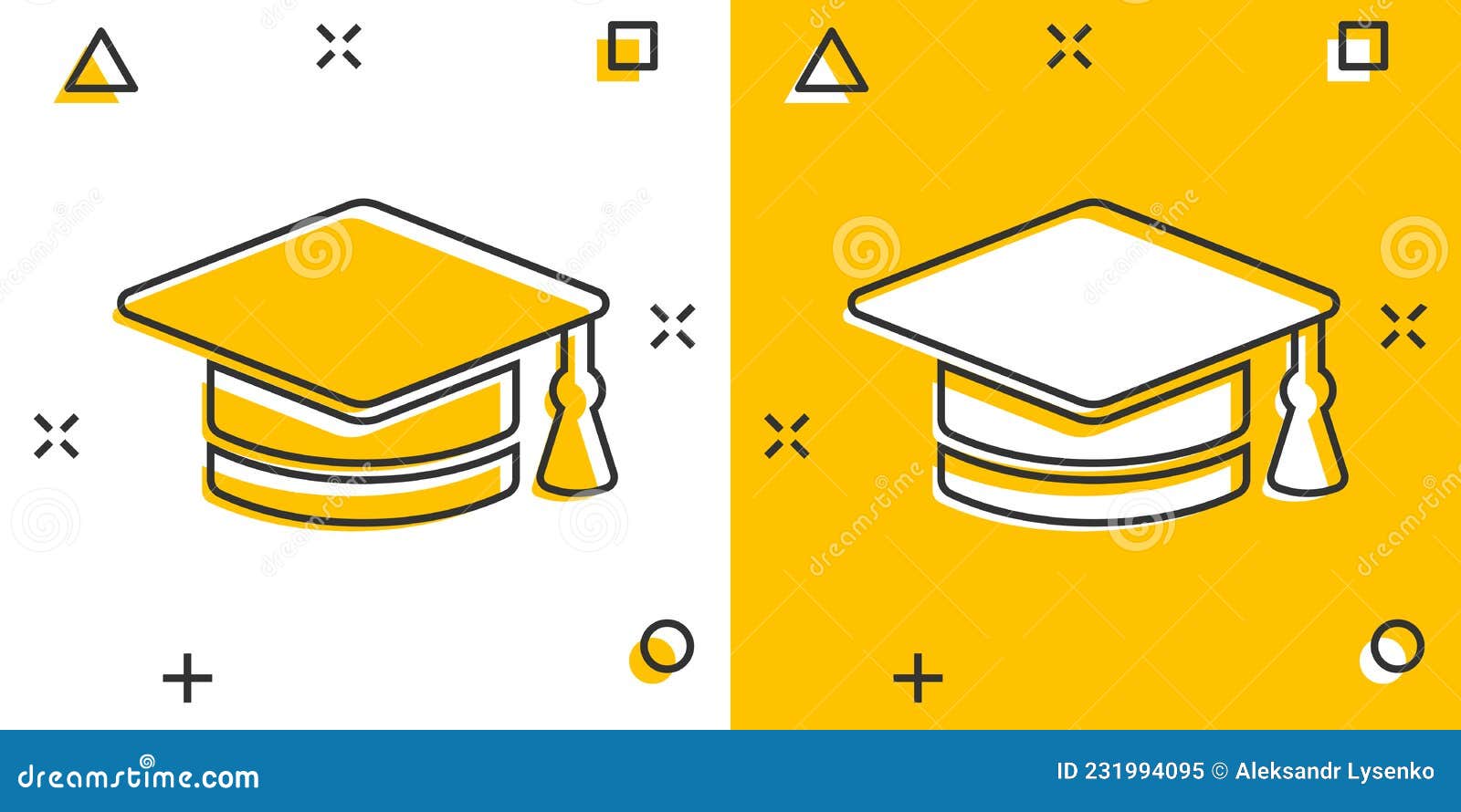 Cartoon University Hat