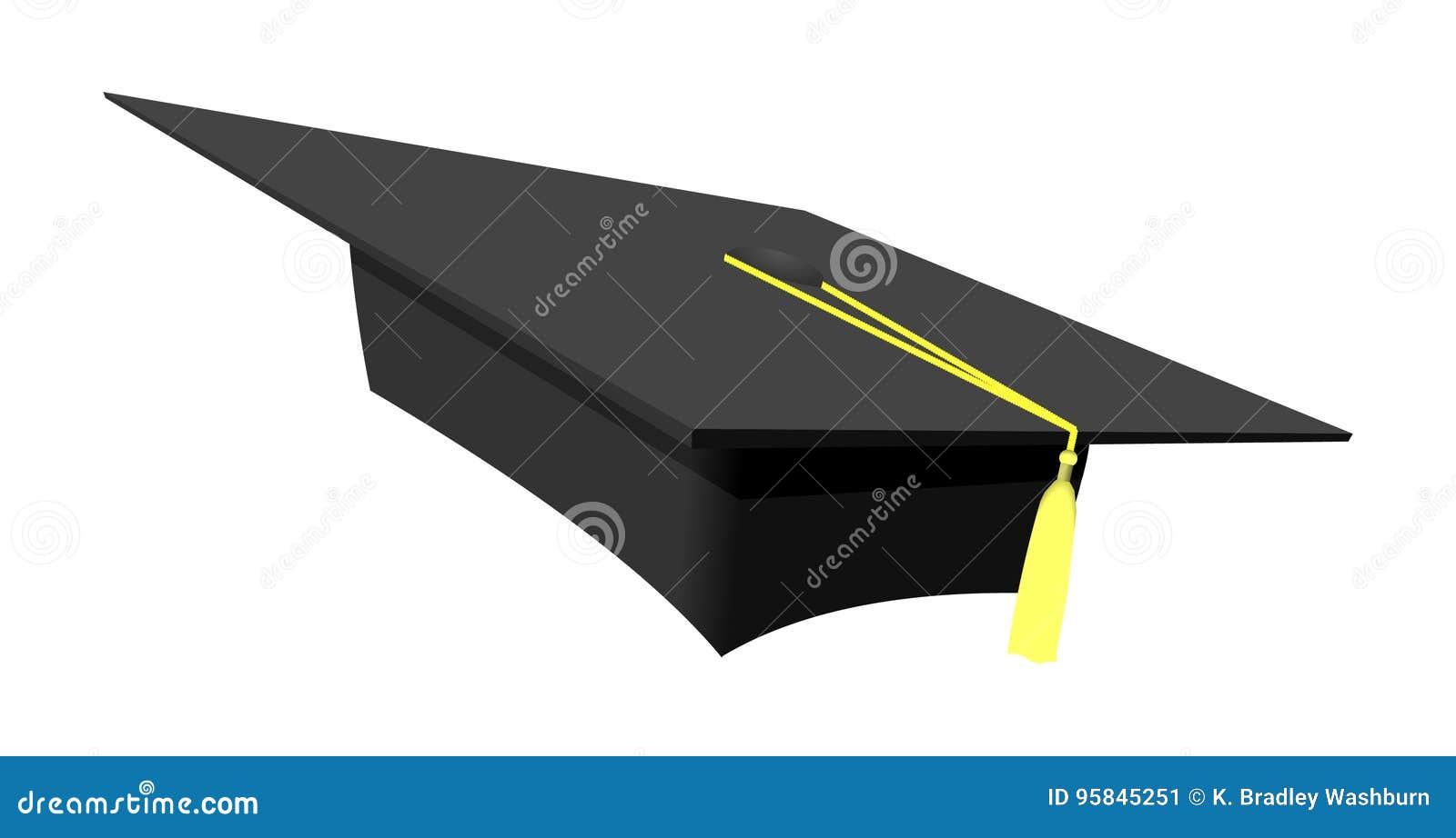 Graduation Hat stock vector. Illustration of learning - 95845251