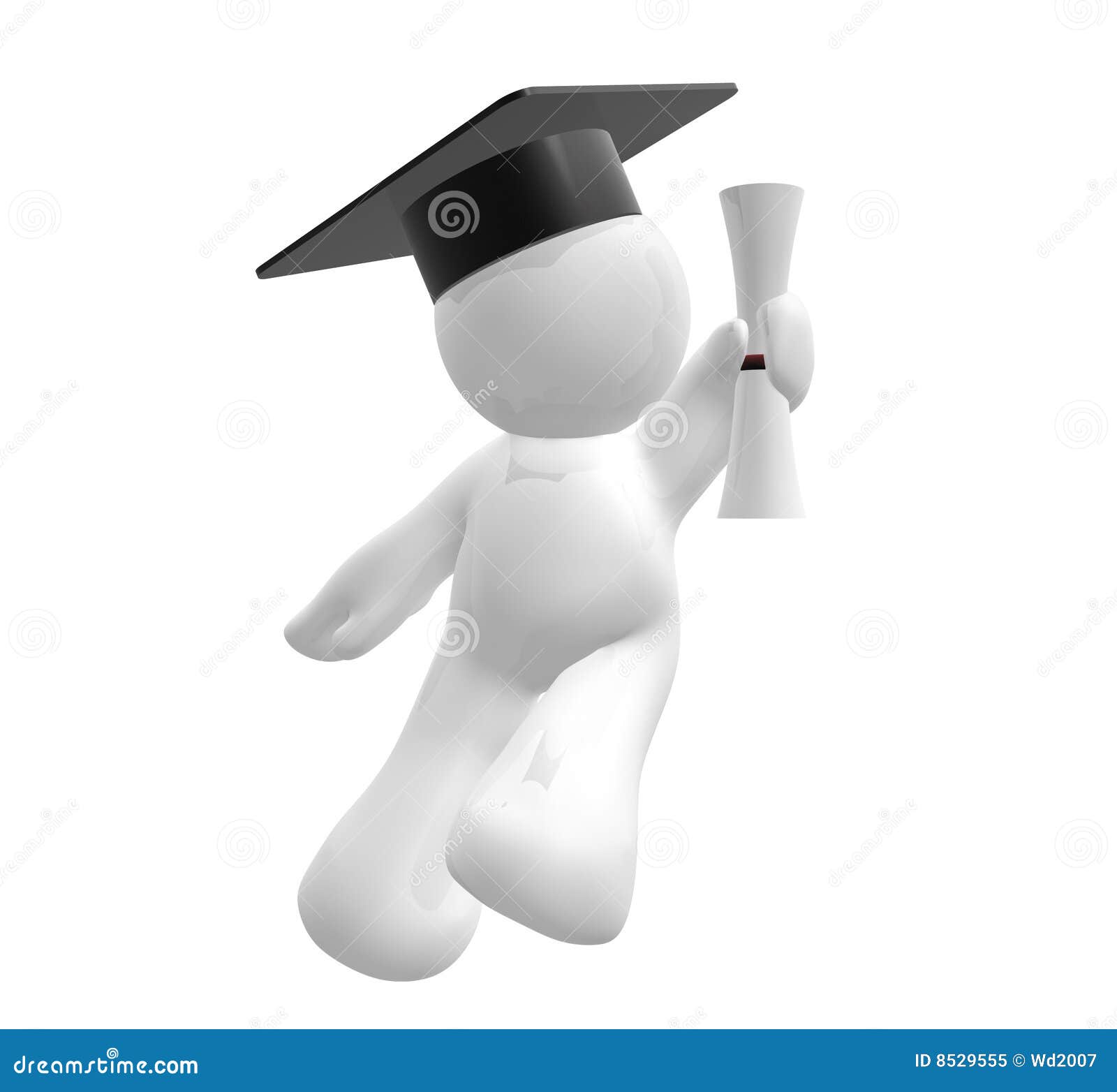 Graduation Icon Figure Royalty-Free Stock Photo | CartoonDealer.com ...