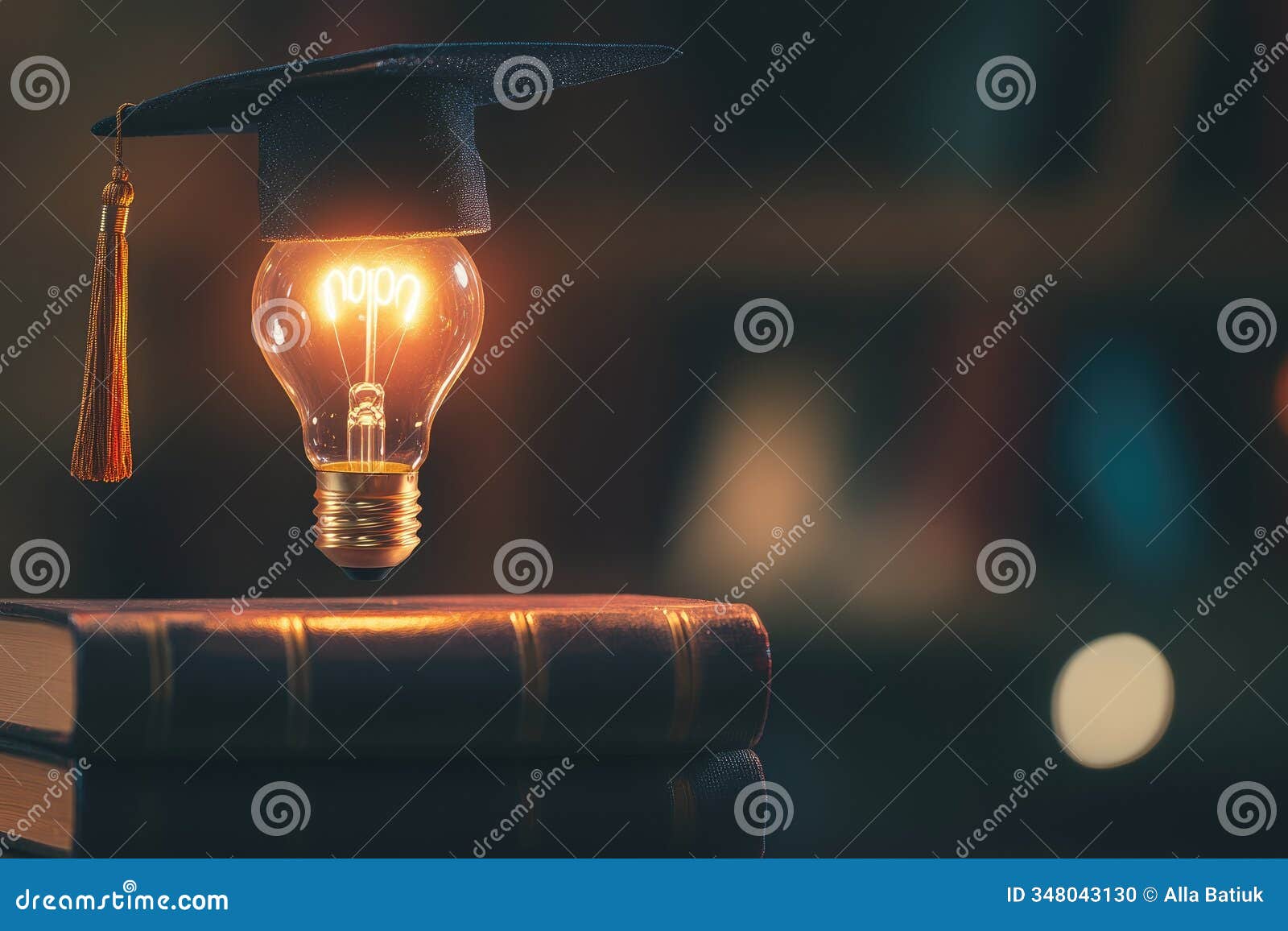 Graduation Journey: Graduate’s Hat Resting on an Open Book, Symbolizing ...