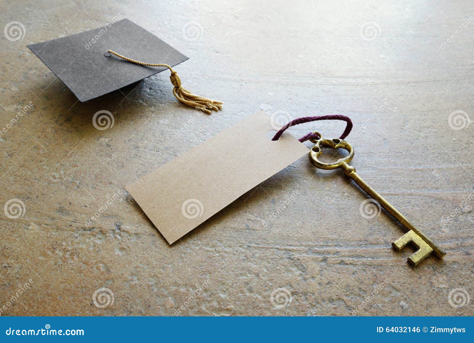 Graduation key stock photo. Image of antique, career - 64032146