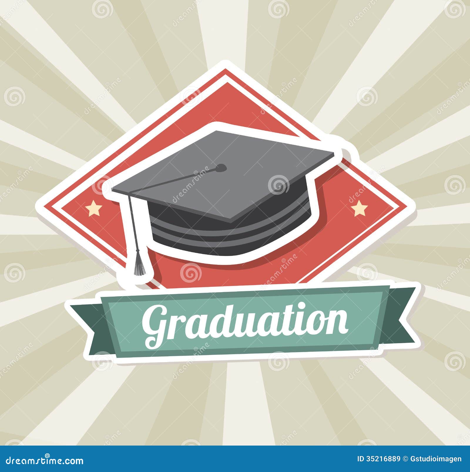 Graduation Label. Lettering Class Of 2021 For Greeting, Invitation Card ...