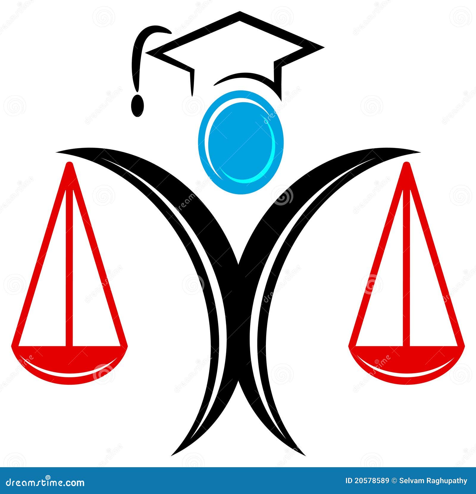 Graduation logo stock vector. Illustration of lawyer - 20578589