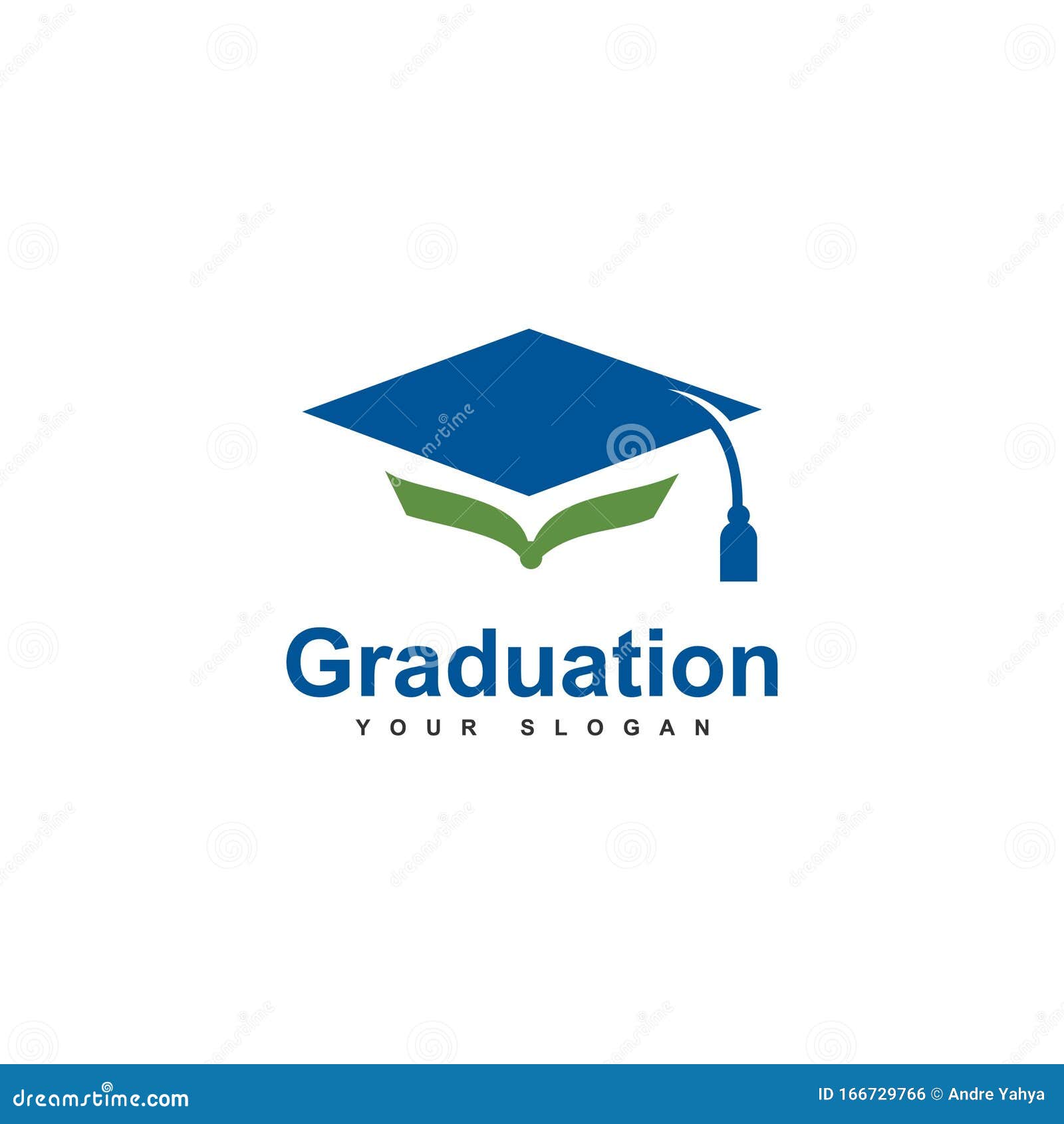 Graduation logo template stock illustration. Illustration of creative ...