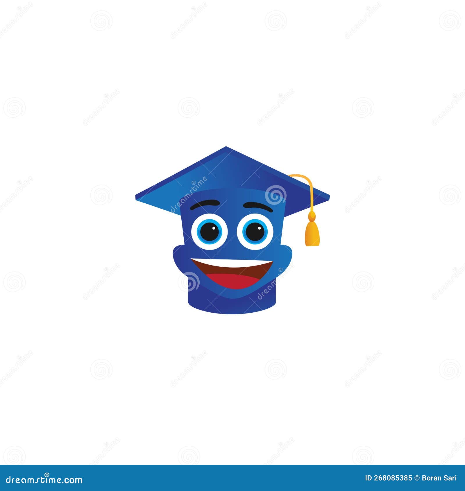 Graduation Mascot Brand, Symbol, Design, Graphic, Minimalist.logo Stock ...