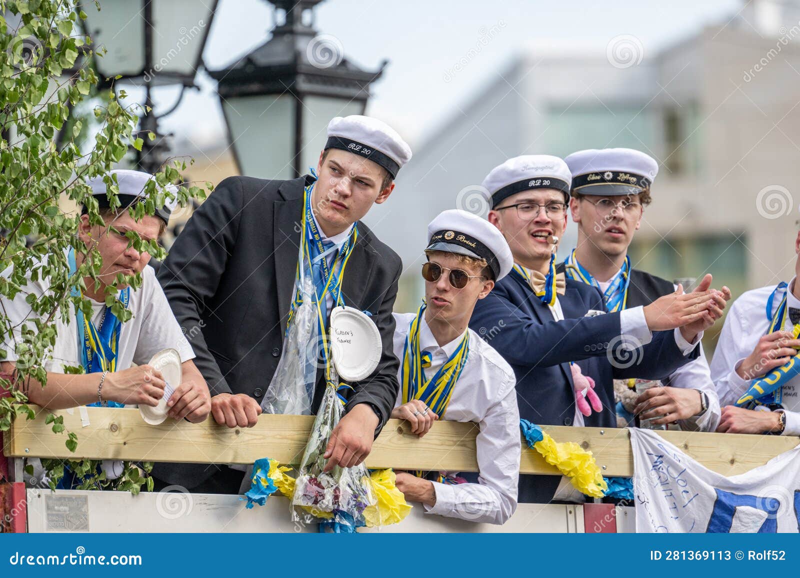 Graduation Parade in Norrkoping, Sweden Editorial Stock Photo - Image ...