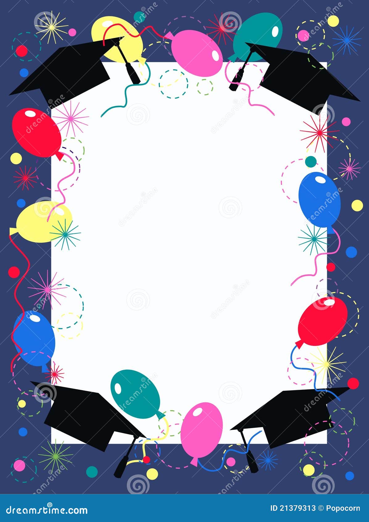 Graduation Invitations Borders