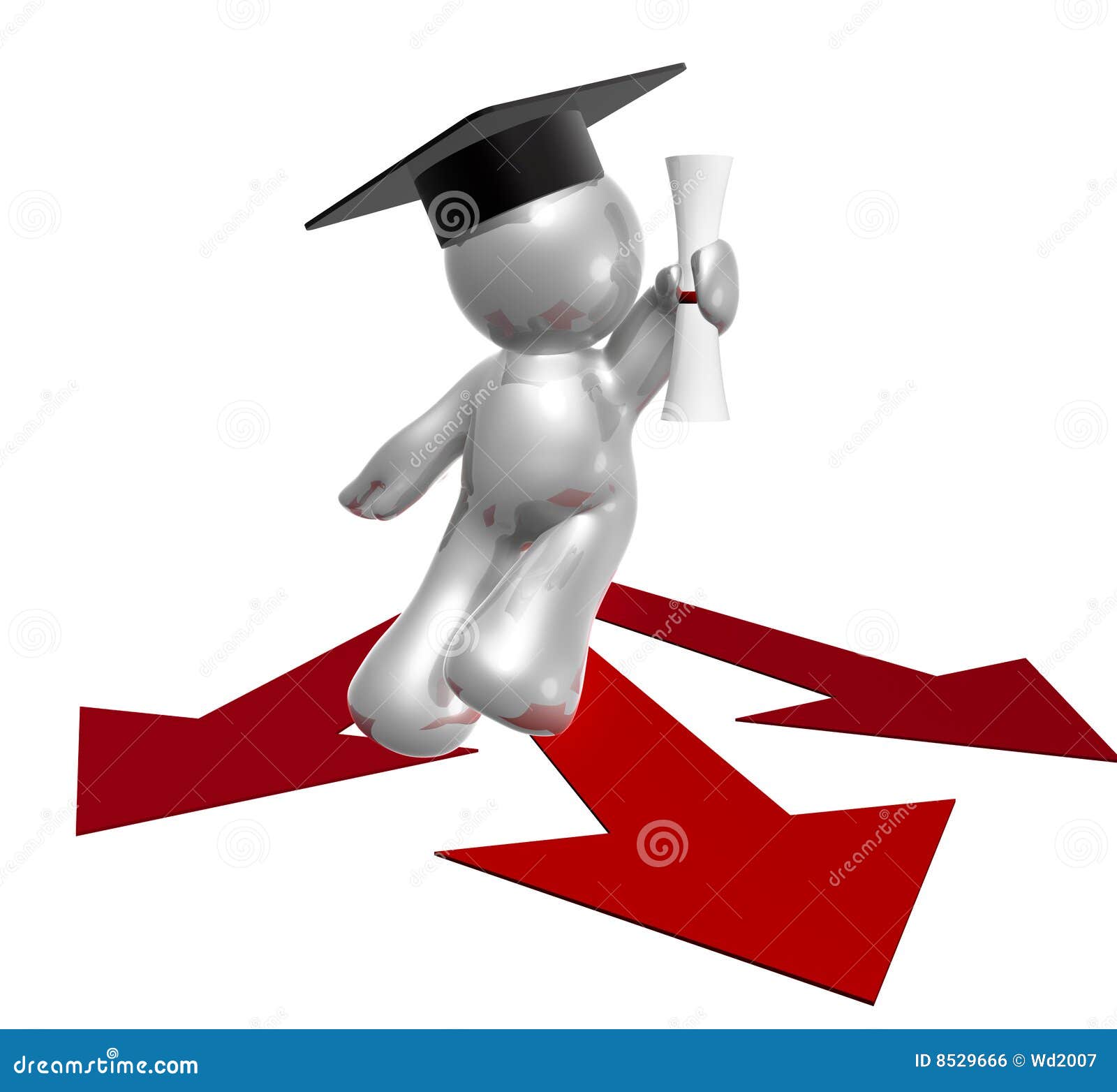 Graduation Path Illustration Royalty-Free Stock Photography ...