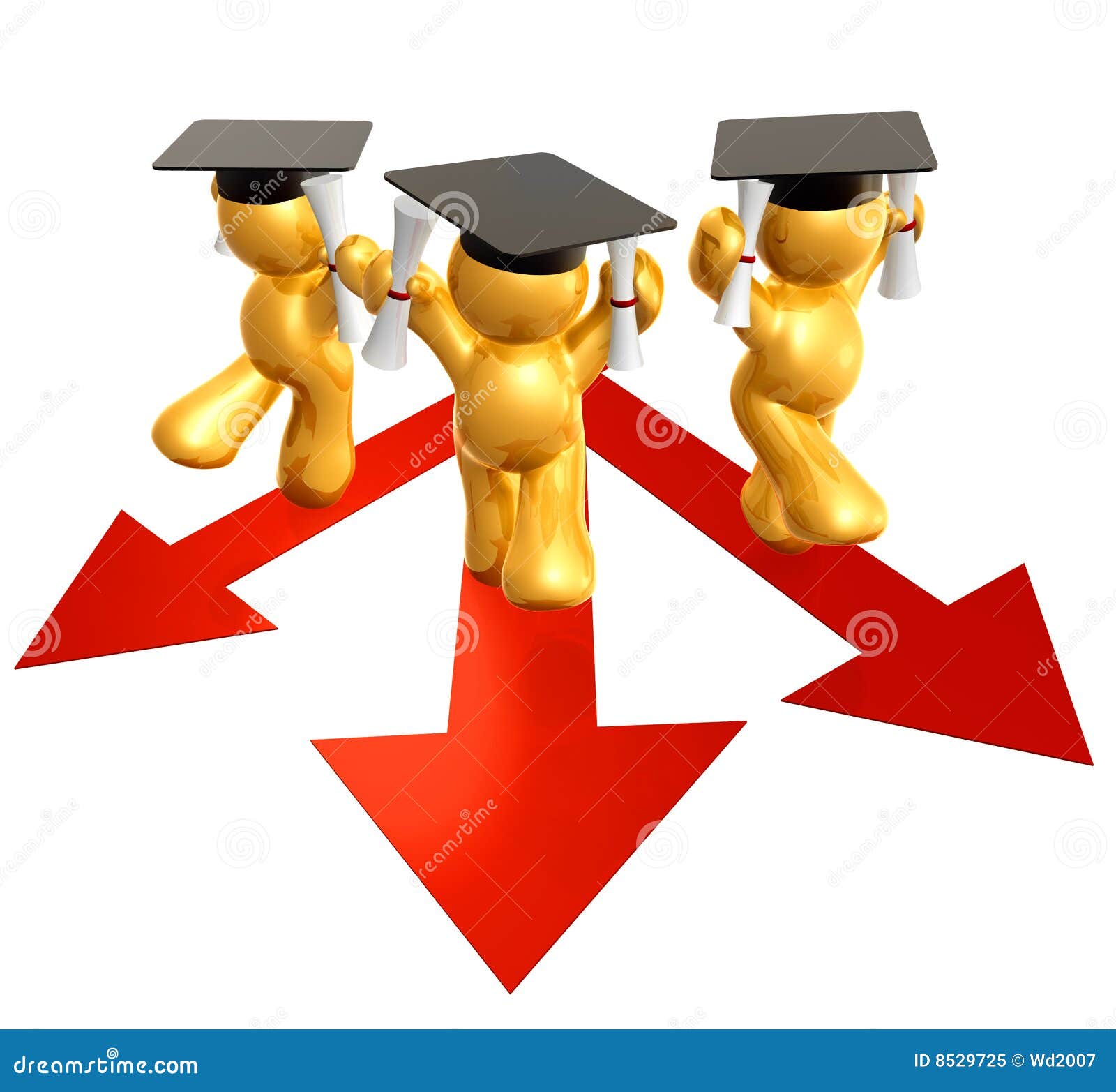 Graduation Path Illustration Royalty-Free Stock Photography ...