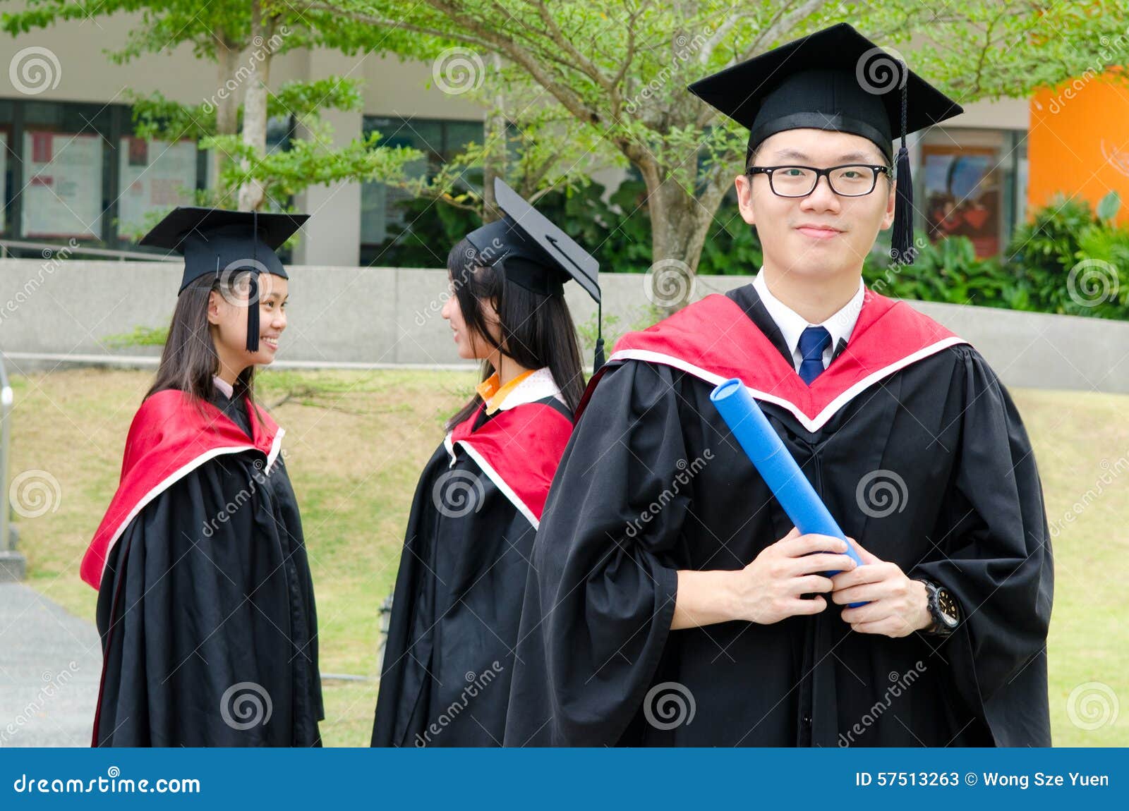 Graduation stock image. Image of graduation, gown, graduating - 57513263