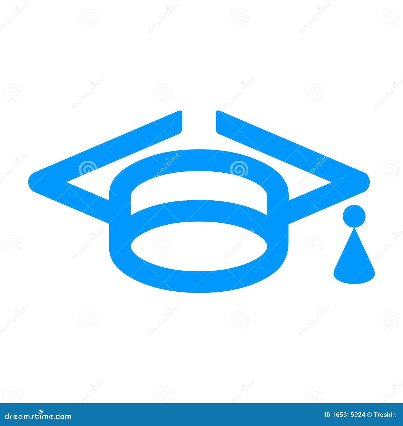 Graduation Programming Code Student Vector Logo Stock Vector ...