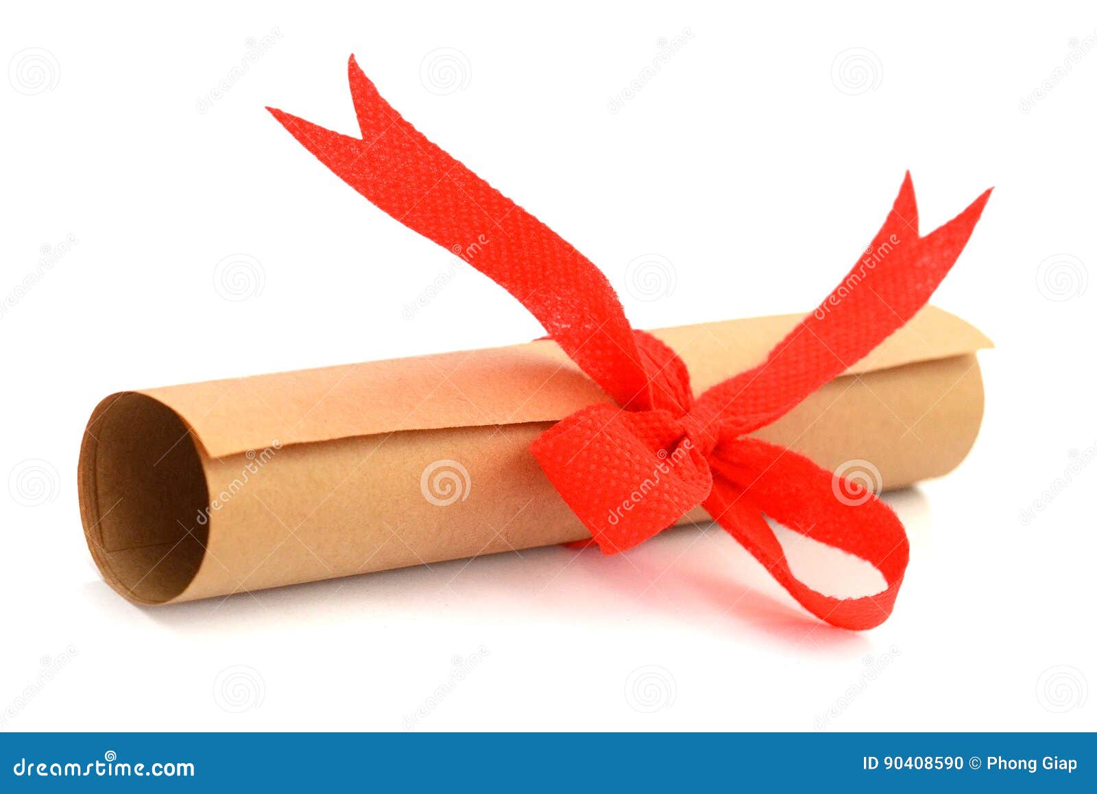 Graduation Scroll stock photo. Image of white, certificate - 90408590