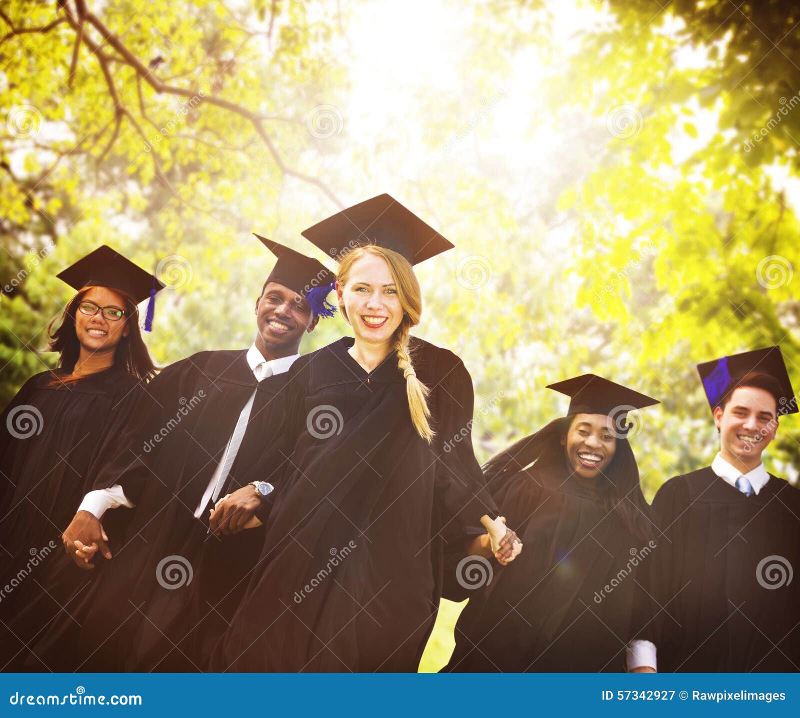 Graduation Student Commencement University Degree Concept Stock Image ...