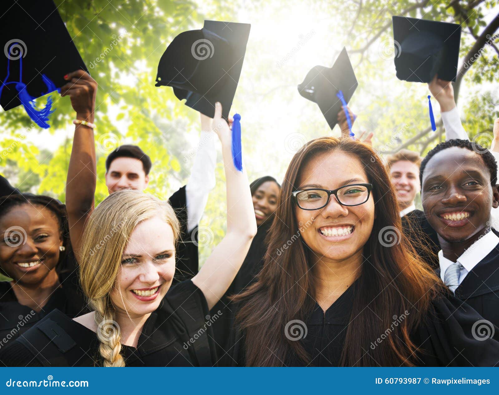 Graduation Student Commencement University Degree Concept Stock Image ...