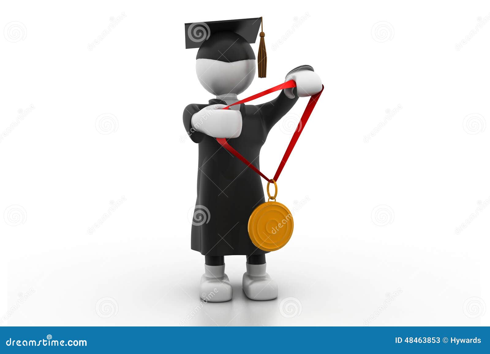 Graduation Cap, Student Toga Hat Cartoon Vector | CartoonDealer.com ...
