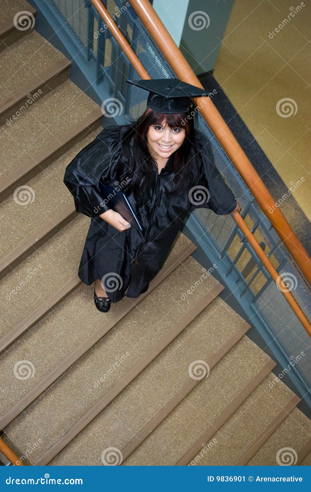 Graduation Time stock image. Image of graduation, face - 9836901