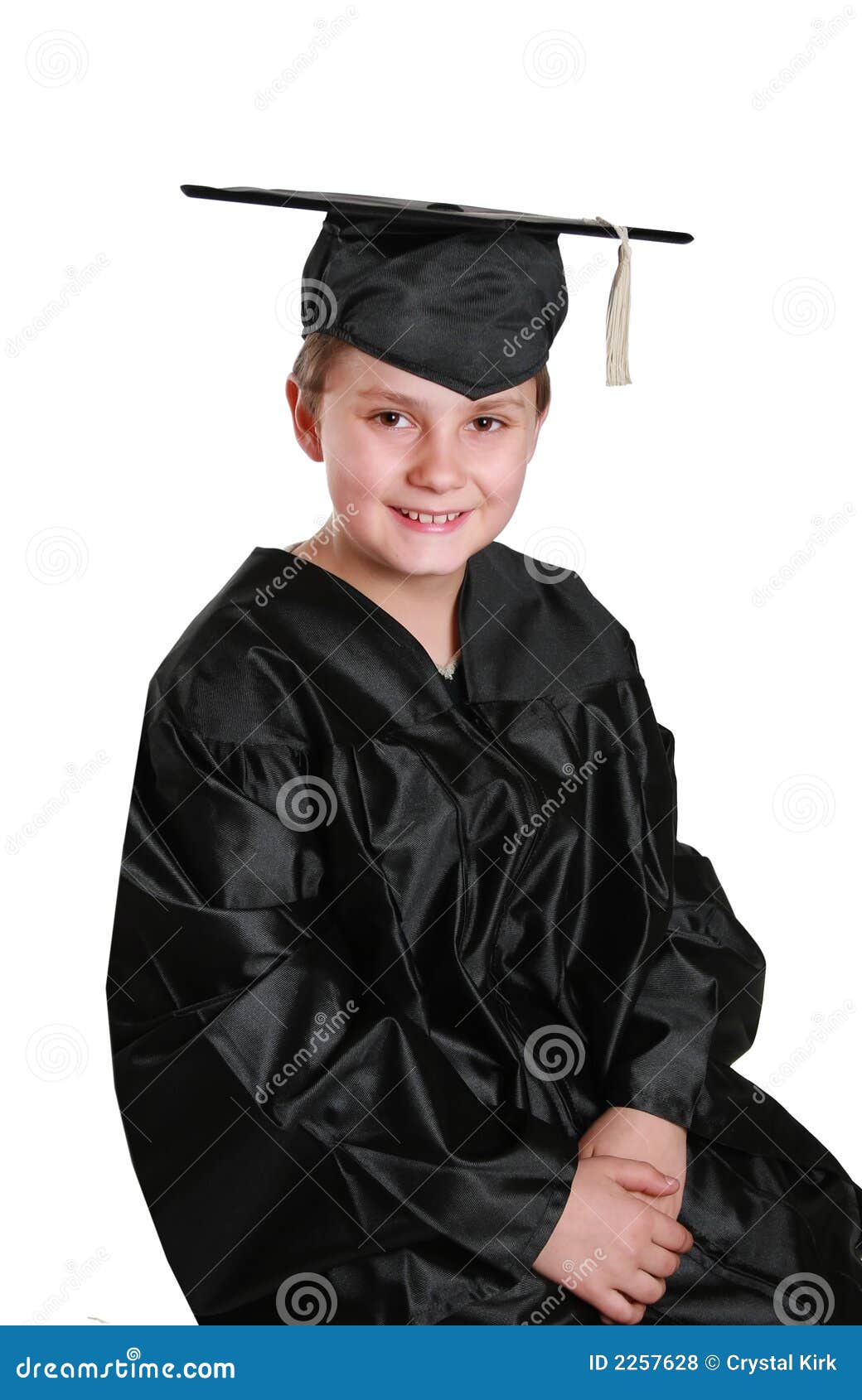 Graduation To Middle School Stock Photo - Image of happiness ...