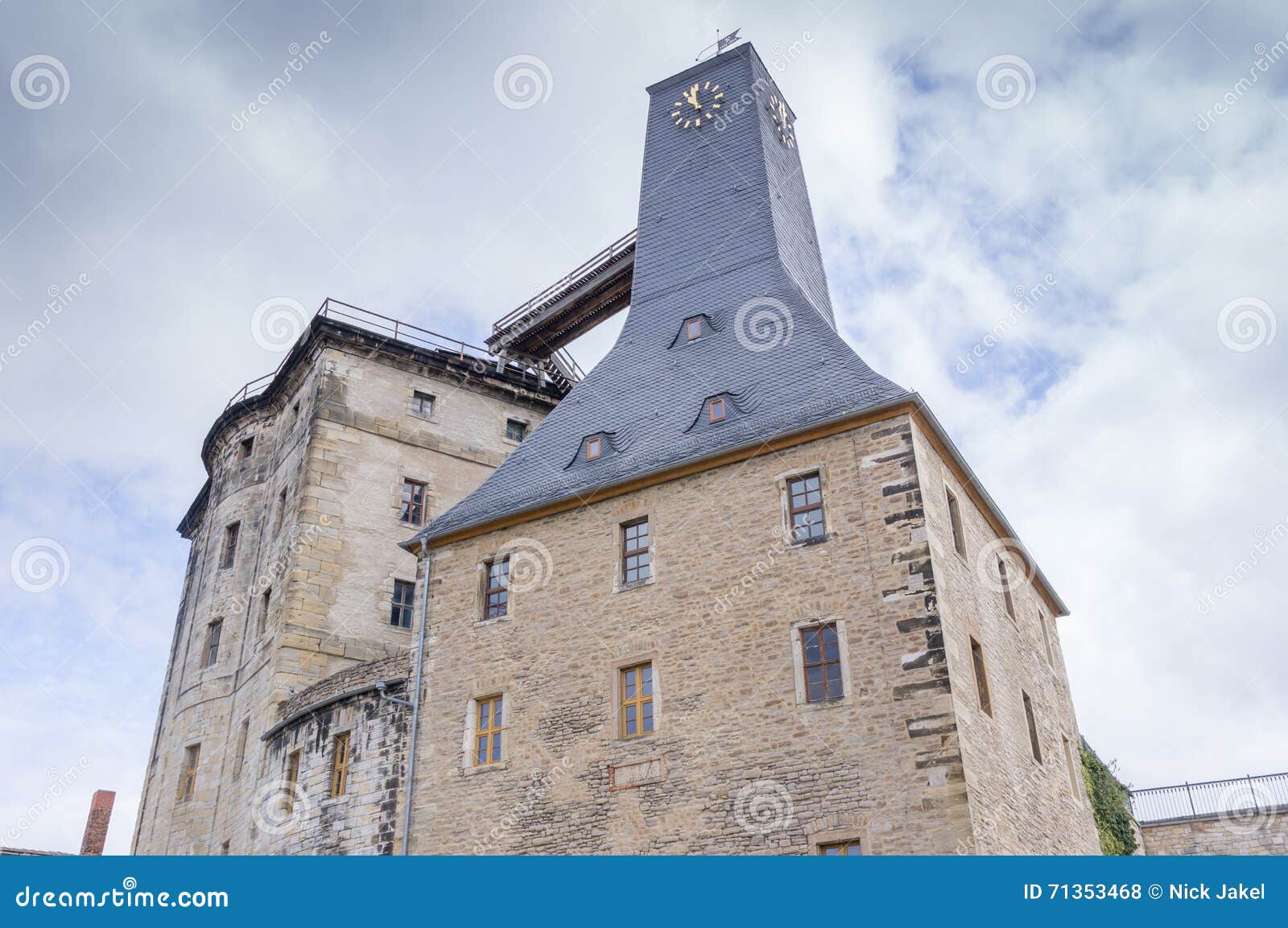 The Graduation Tower. Wieliczka Salt Mine. Krakow. Poland Royalty-Free ...