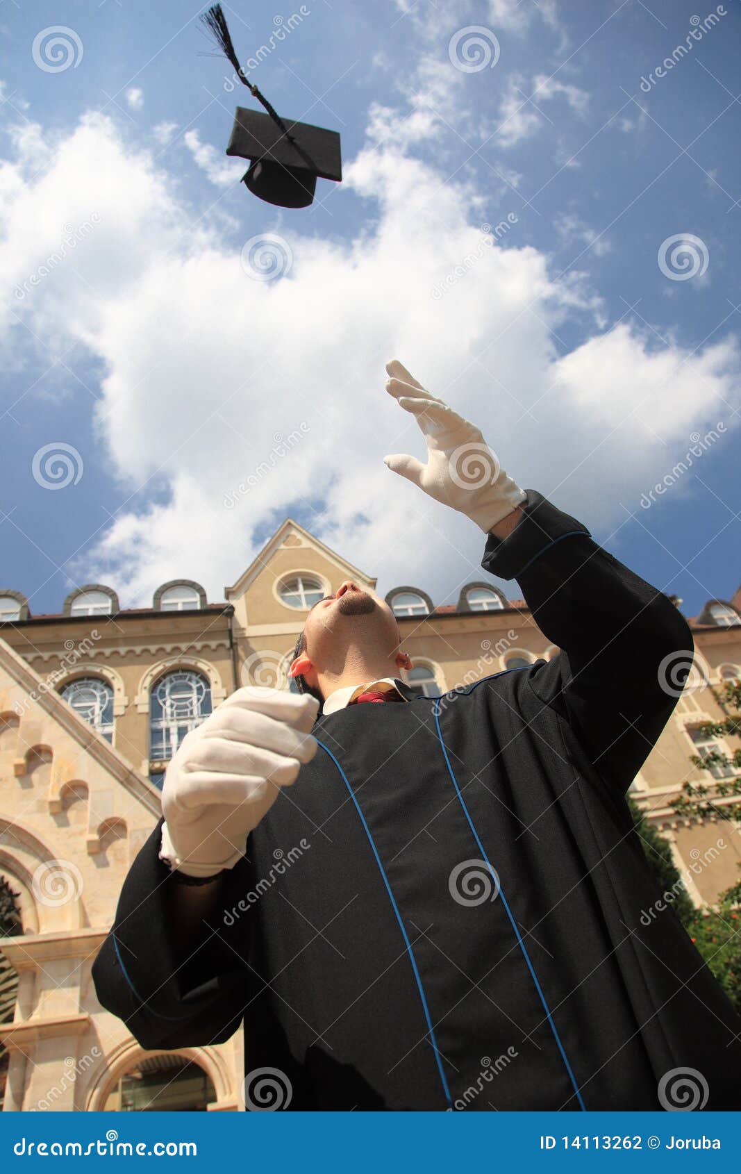 Gradutaion stock photo. Image of graduation, outdoor - 14113262