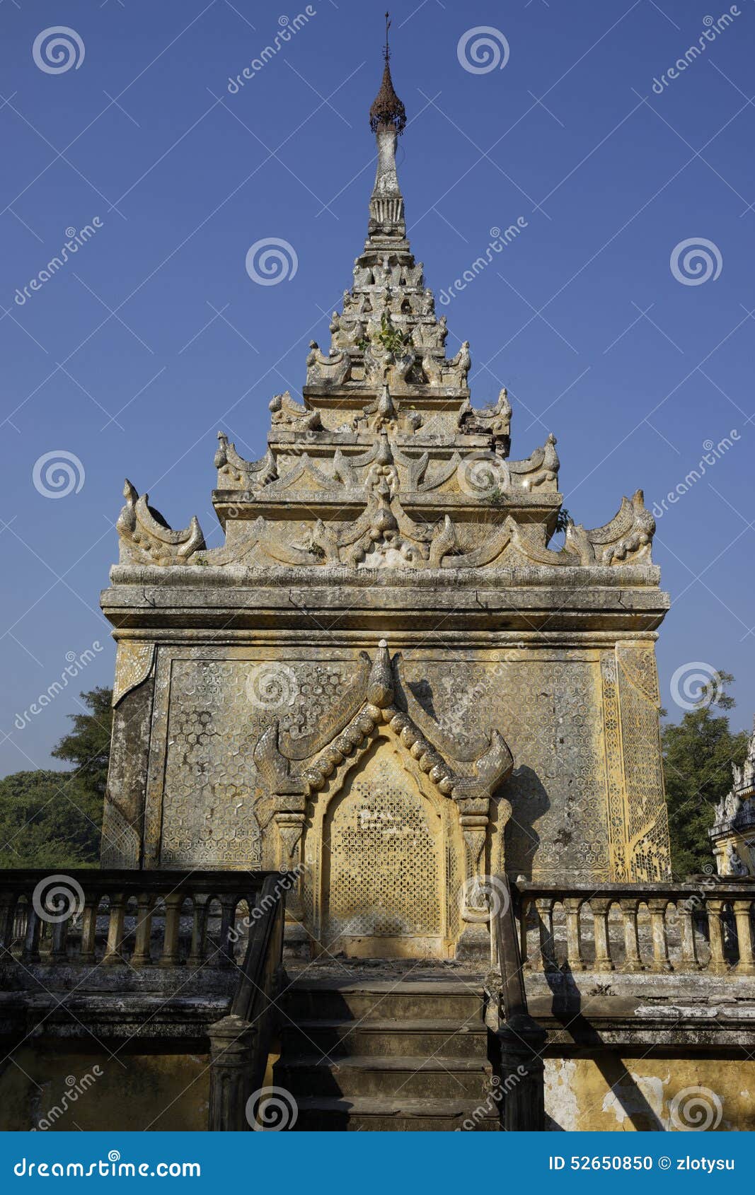 Graf Van Mindon Min King in Mandalay, Myanmar (Birma) Stock Foto ...