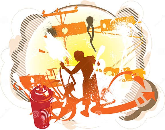 Graff Expression stock vector. Illustration of element - 64330974