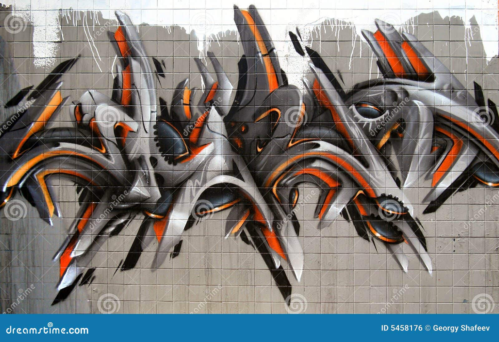Graffiti_16 stock photo. Image of vivid, landmark, mark - 5458176