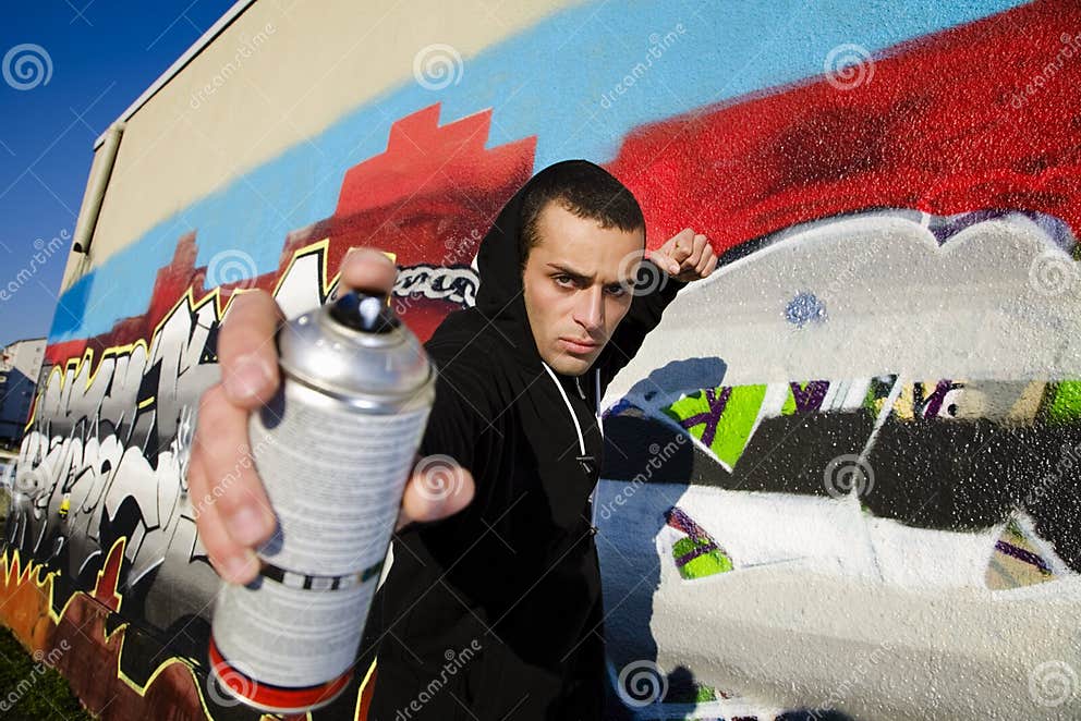 Graffiti stock photo. Image of designs, person, outside - 2029788