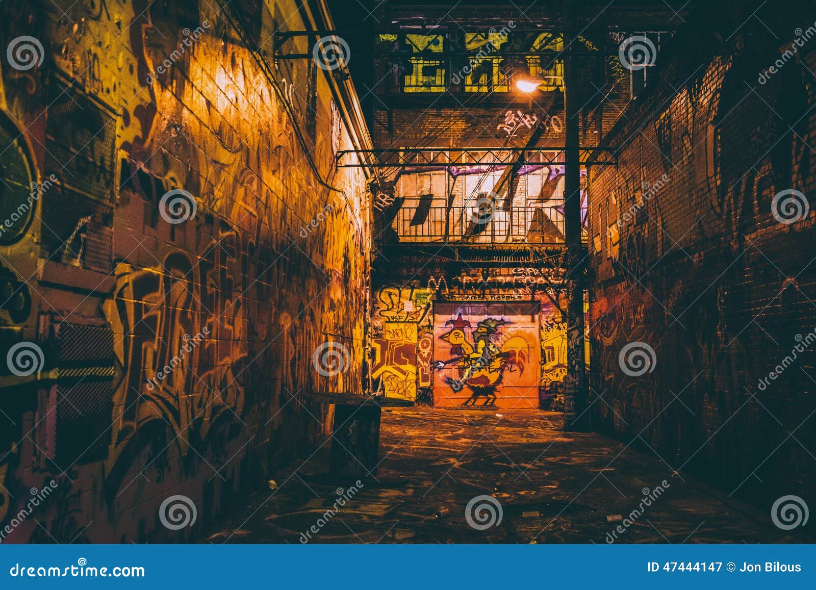 Graffiti Alley Toronto Editorial Image | CartoonDealer.com #205138880