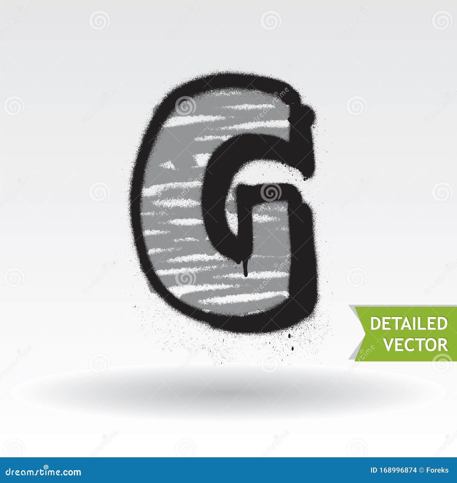 Graffiti Bubble Letter G
