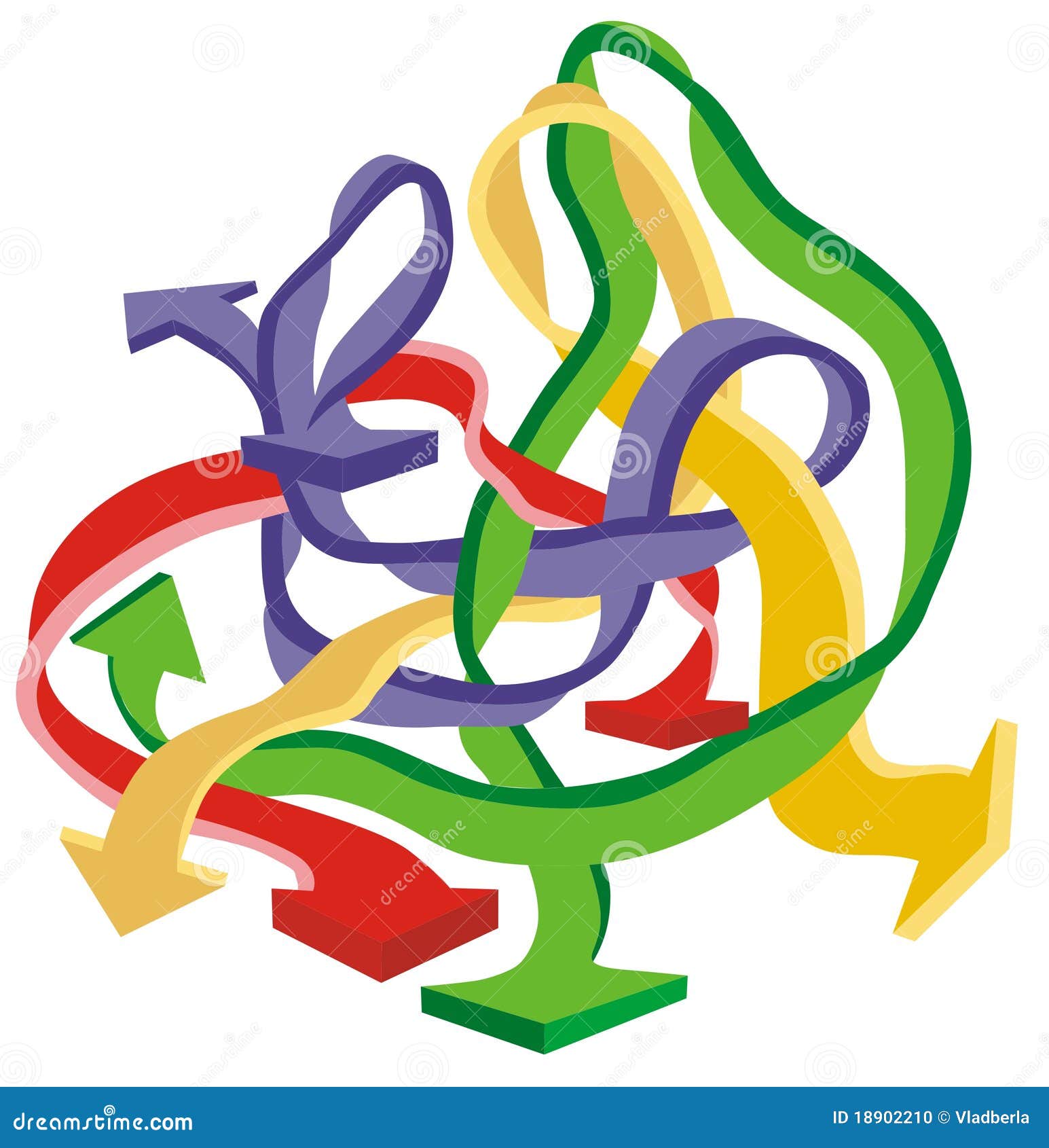 Graffiti arrows stock vector. Illustration of abstract - 18902210