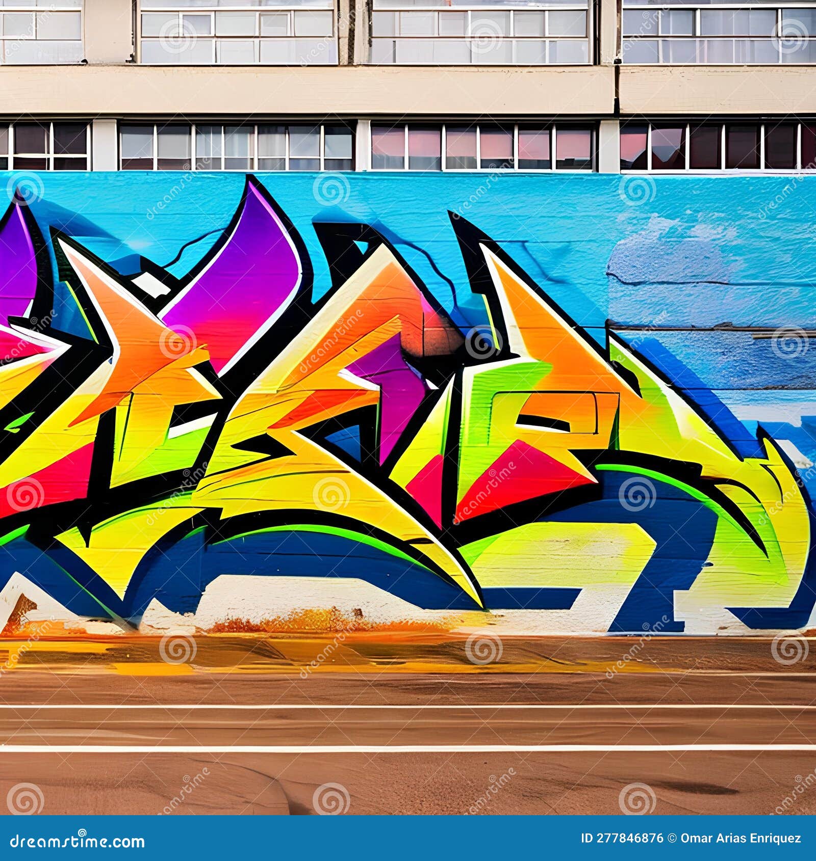 104 Graffiti Art: a Creative and Artistic Background Featuring Graffiti ...