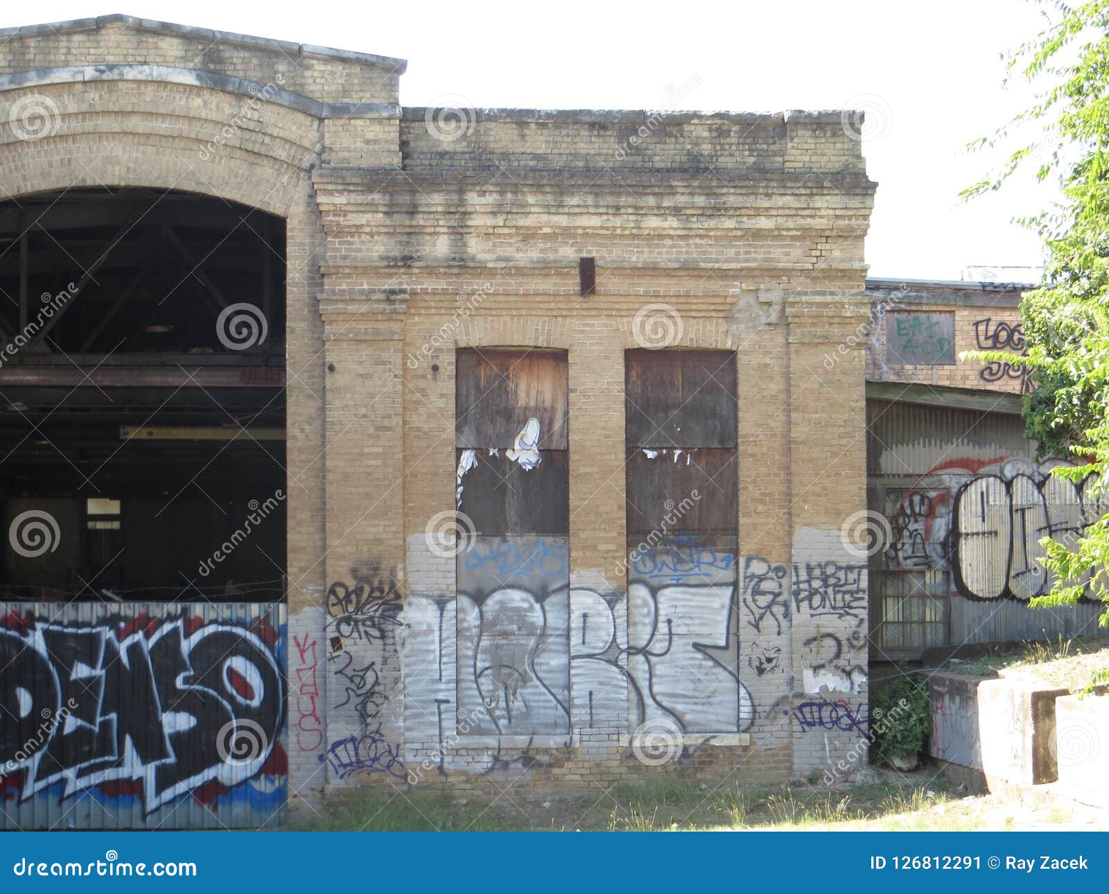 Graffiti, Austin Texas redactionele foto. Image of stedelijk - 126812291