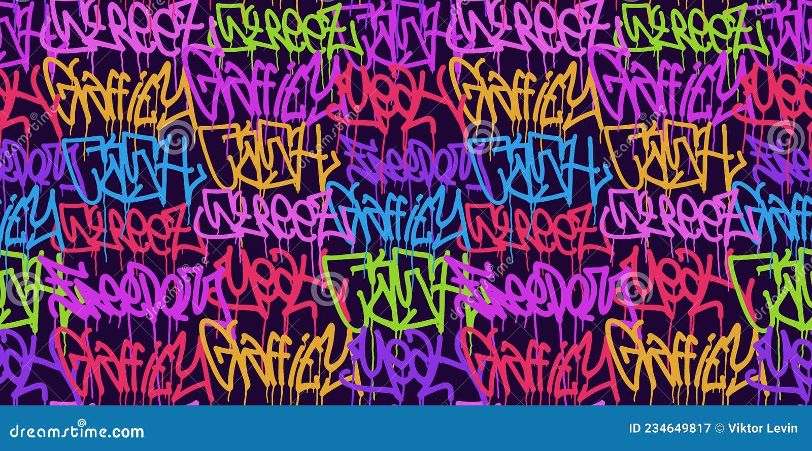 Squeeze Marker Font In Graffiti Style. Dripping Capital Letters Vector ... Squeeze Marker Font In Graffiti Style. Dripping Capital Letters Vector ...