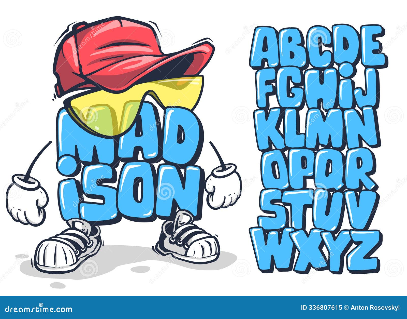 Graffiti Bubble Alphabet, Graffiti Street Art Font Cartoon Vector ... Graffiti Bubble Alphabet, Graffiti Street Art Font Cartoon Vector ...