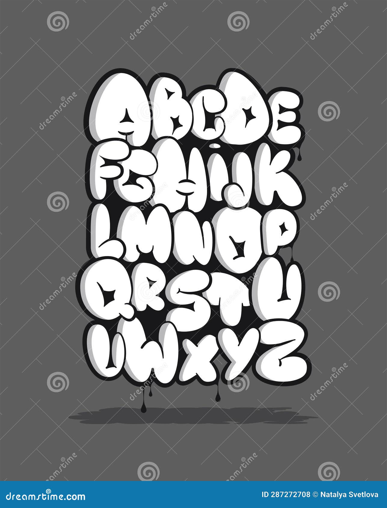 Graffiti Bubble Alphabet. White Graffiti Uppercase Letters. Bubble Font ... Graffiti Bubble Alphabet. White Graffiti Uppercase Letters. Bubble Font ...