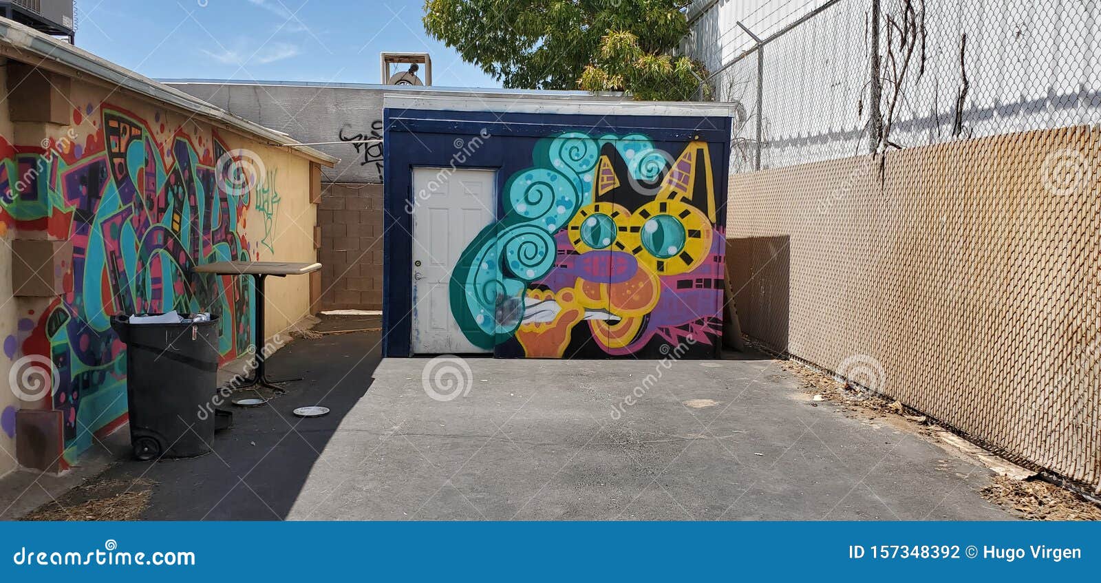 Backstreet Graffiti Urban Wall Art Editorial Photo | CartoonDealer.com ...