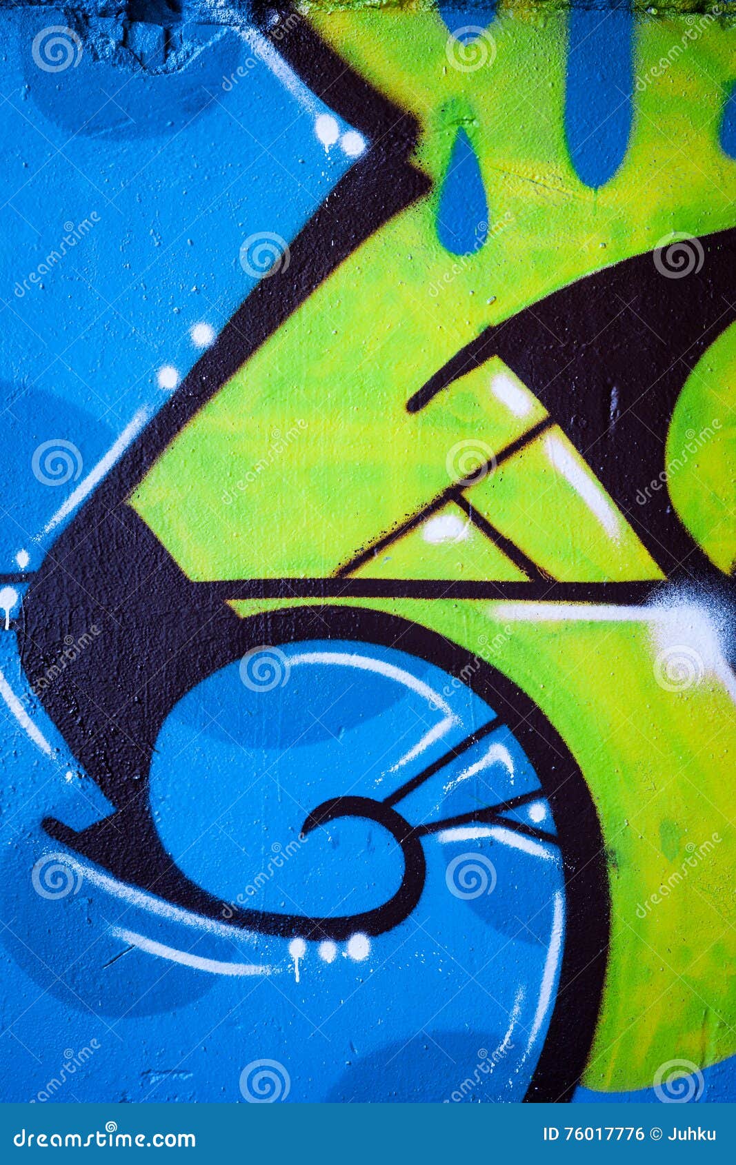 Graffiti Closeup Lines And Shapes Stock Photography | CartoonDealer.com ...