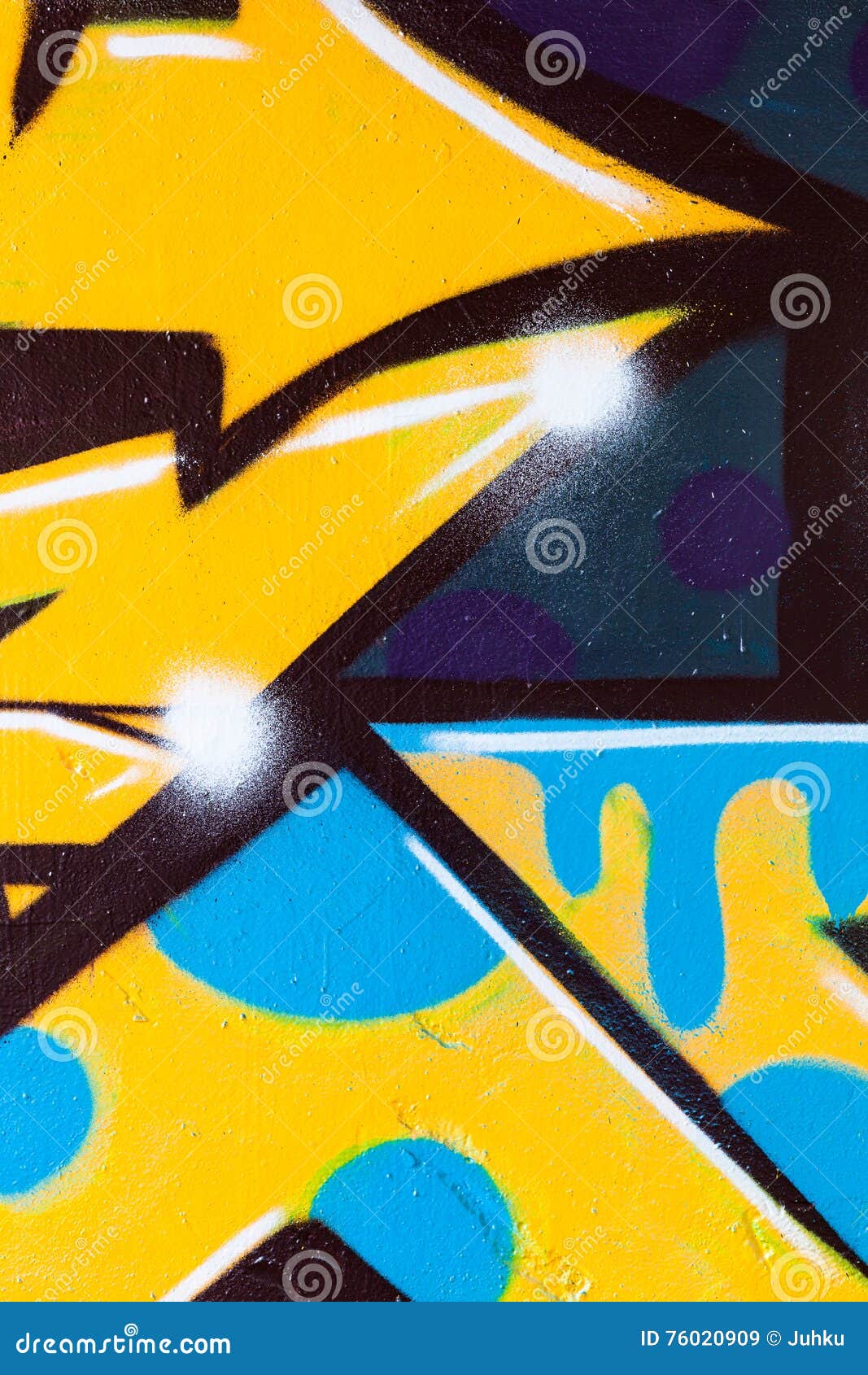 Graffiti Closeup Lines and Shapes Editorial Stock Image - Image of wall ...