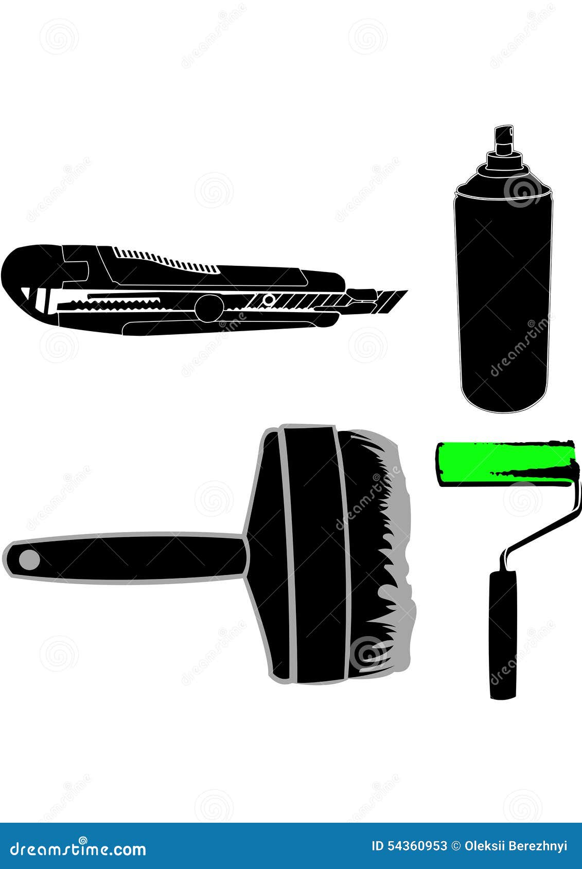 Graffiti Tools Royalty-Free Stock Photo | CartoonDealer.com #39959601